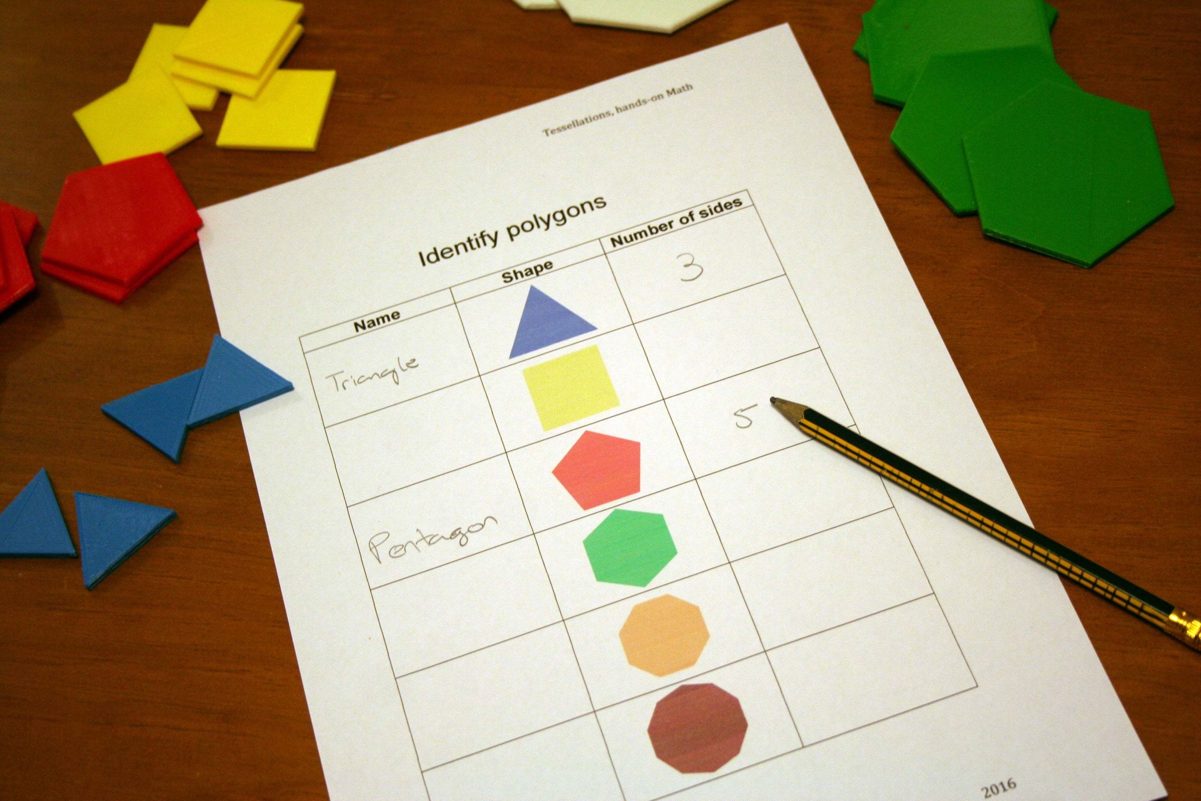 Tessellations, Hands-on Math : 12 Steps (with Pictures) - Instructables