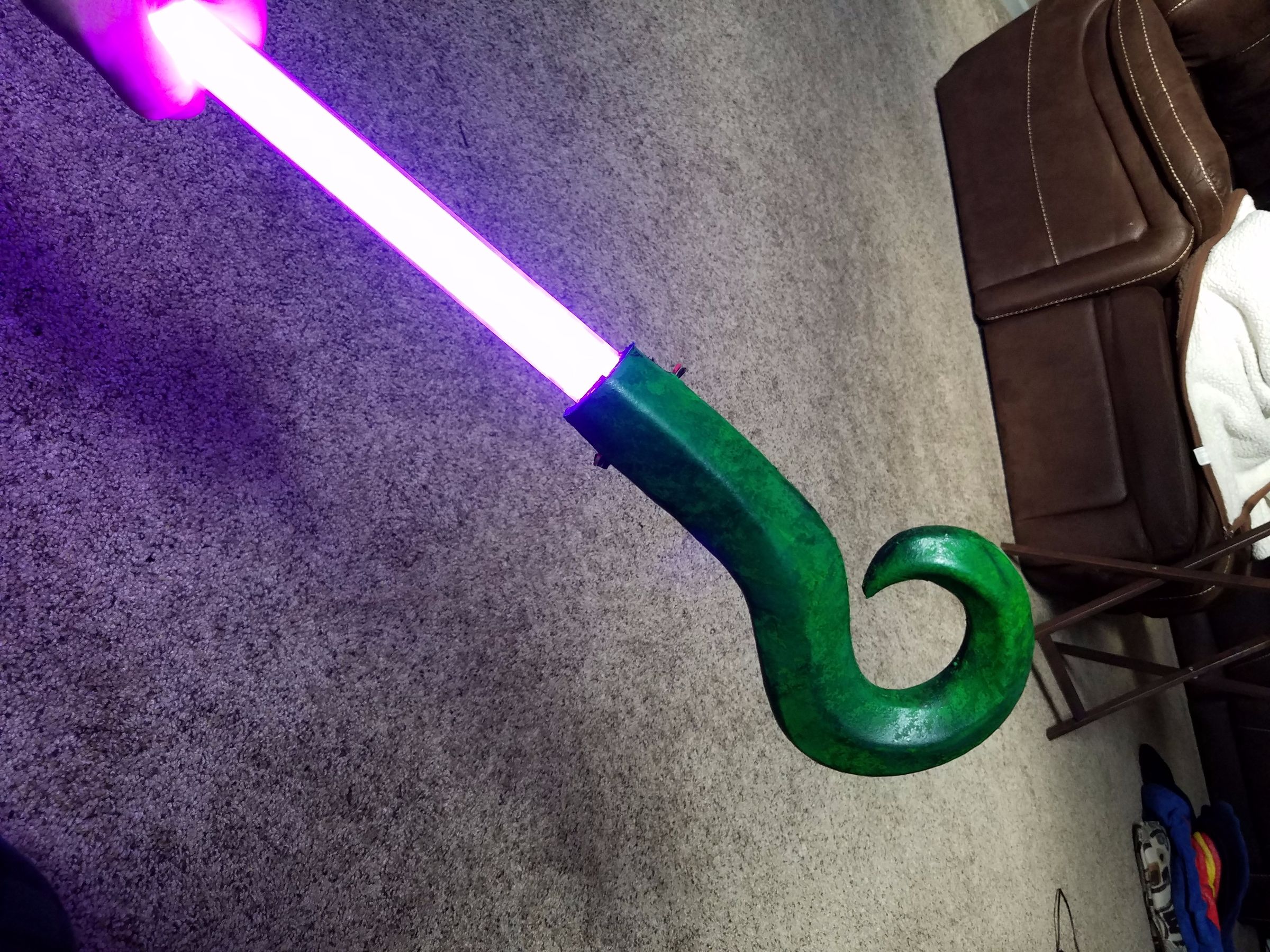 Riddler Cane : 8 Steps (with Pictures) - Instructables