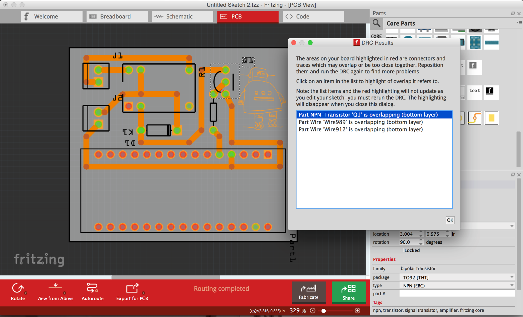 PCB Designing and Isolation Milling Using Only Free Software : 19 Steps ...
