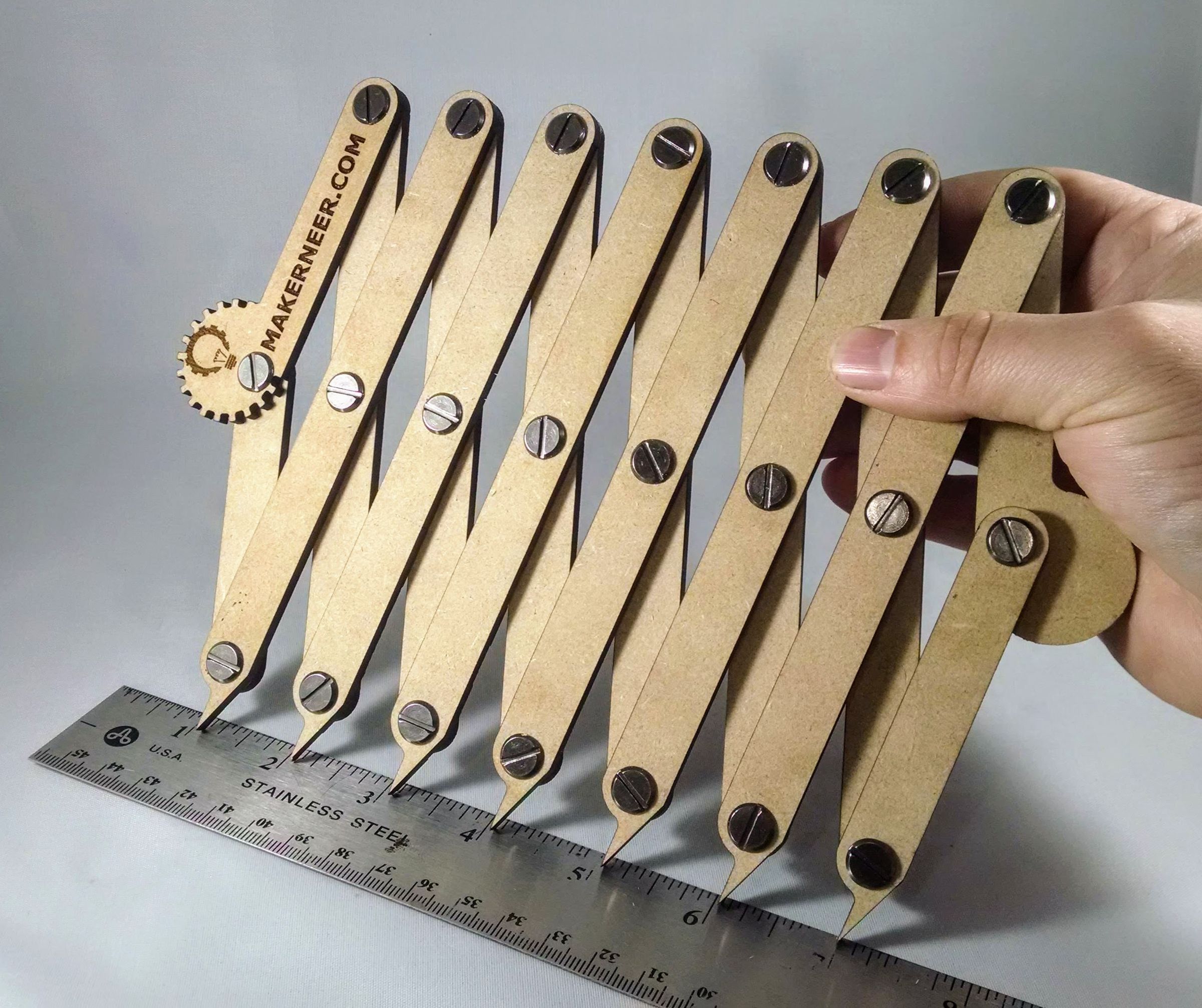 Even Distance Divider Tool : 6 Steps (with Pictures) - Instructables