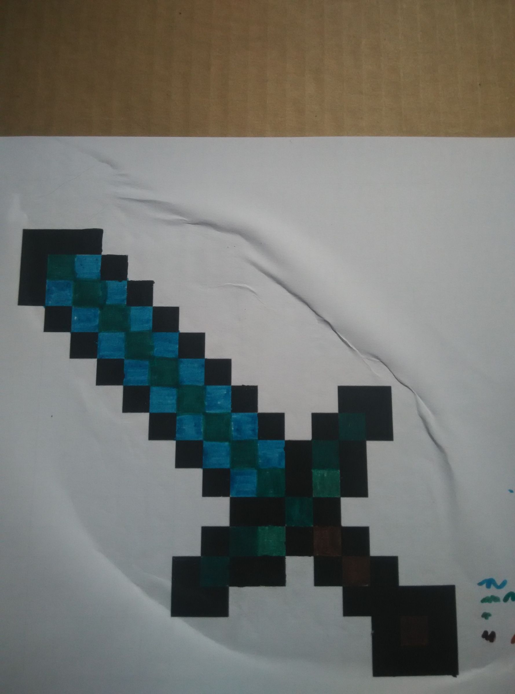 [DIY] Minecraft Shield and Sword : 11 Steps - Instructables