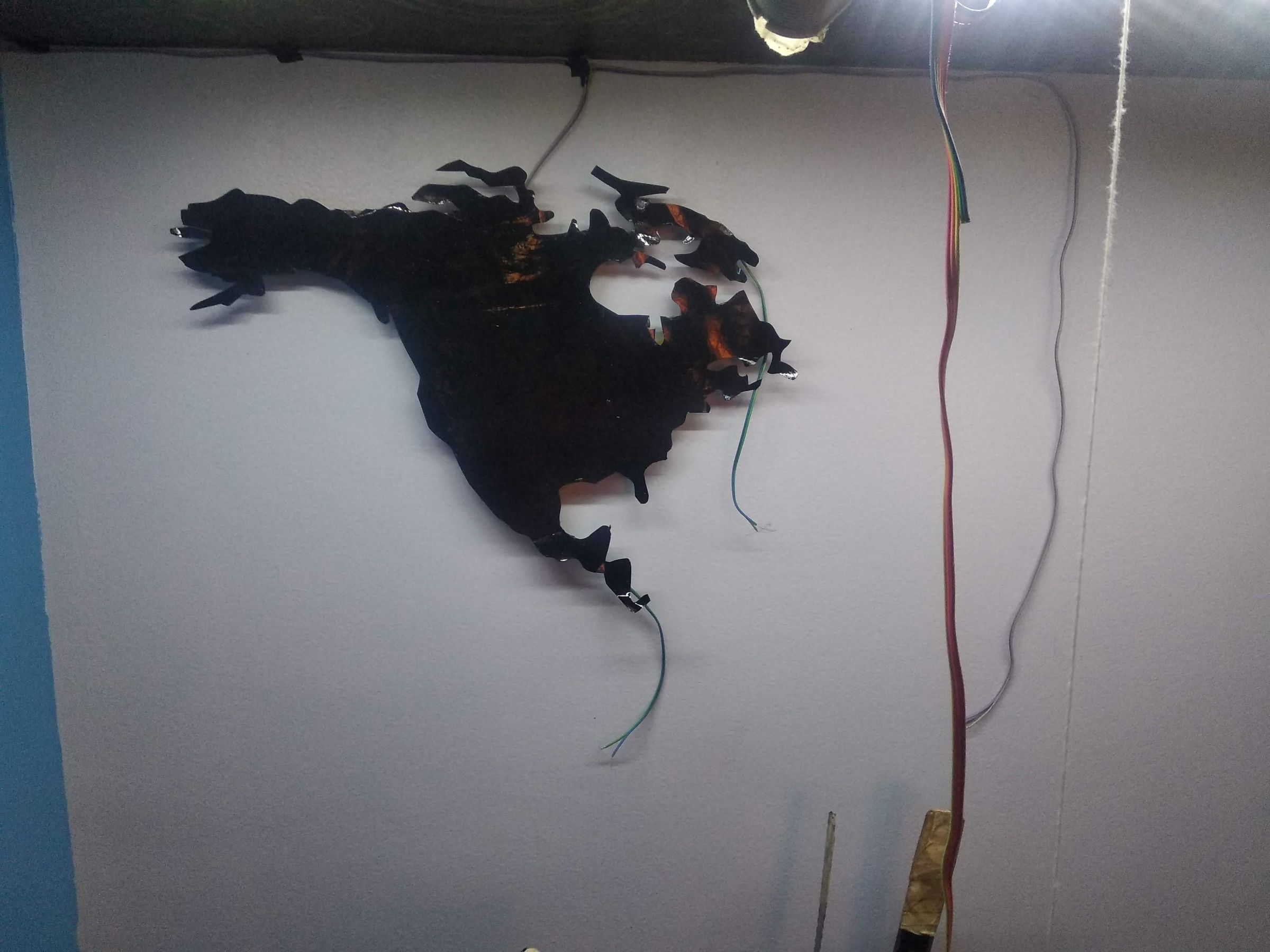 Cardboard World Map With Backlight : 8 Steps - Instructables