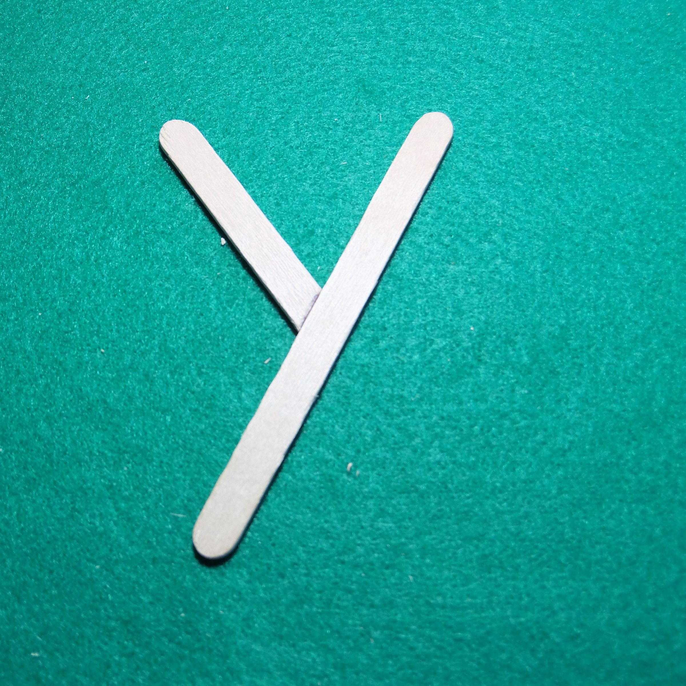 Make Popsicle Sticks Letters a to Z : 26 Steps - Instructables