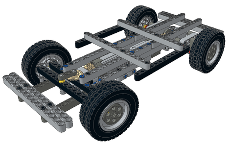 LEGO Car With Motorized Driving and Steering - Instructables