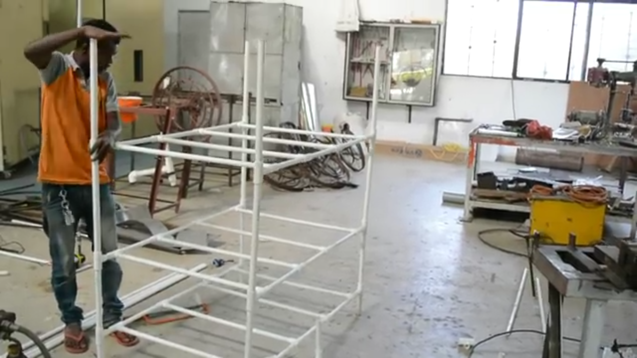 PVC Pipe Hydroponics Structure. : 5 Steps (with Pictures) - Instructables