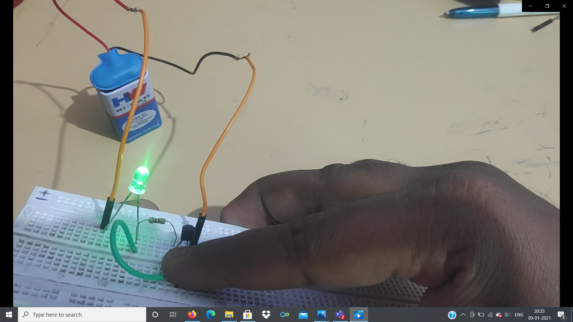 TOUCH SENSOR USING BC547 TRANSISTOR : 3 Steps - Instructables