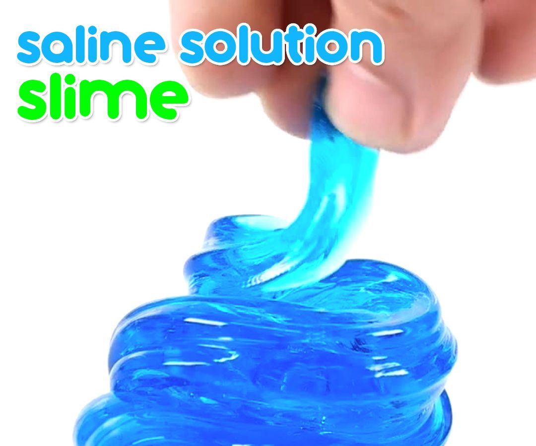Saline Solution Clear Slime !! - Instructables