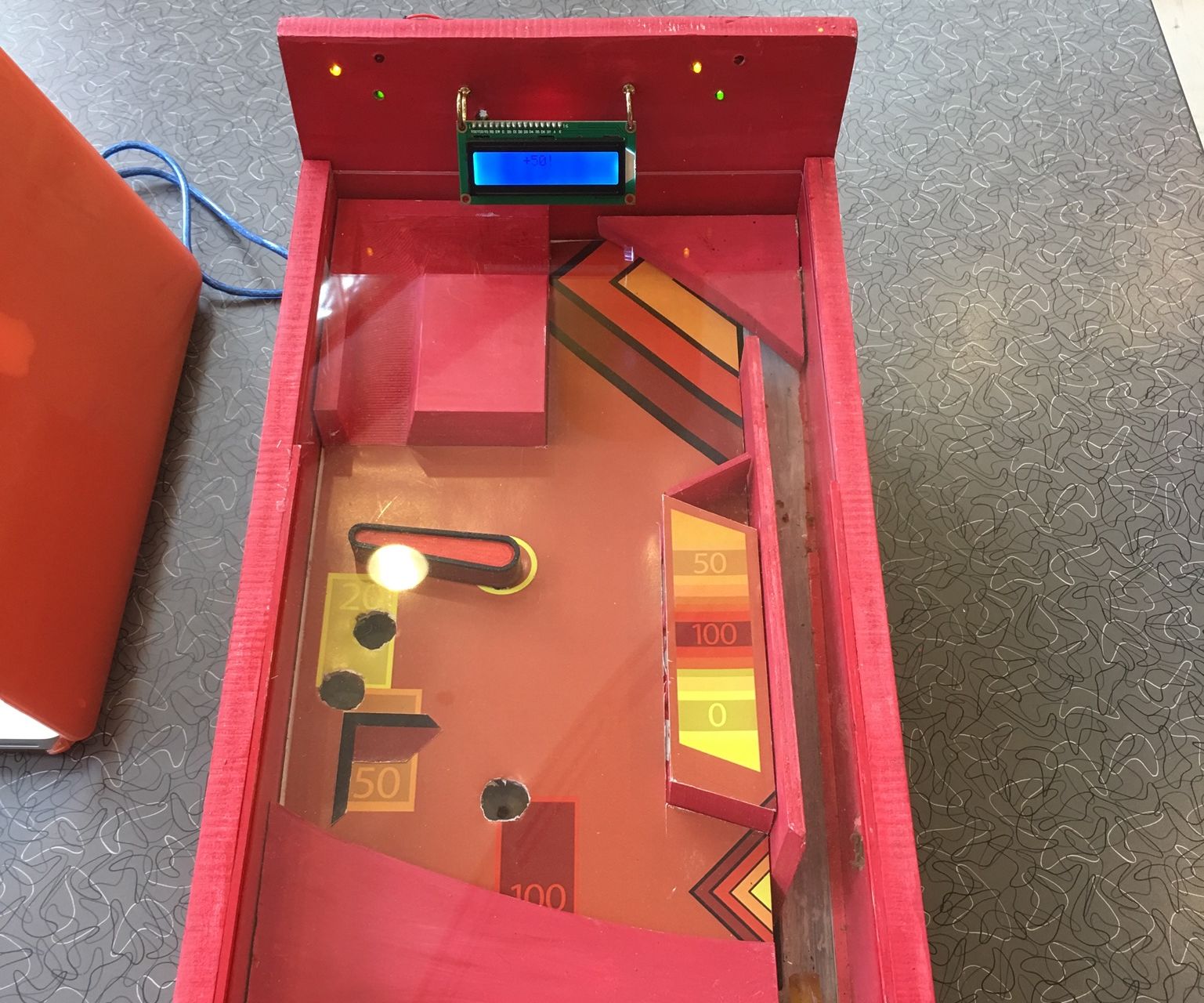 Arduino Pinball Machine 14 Steps With Pictures Instructables