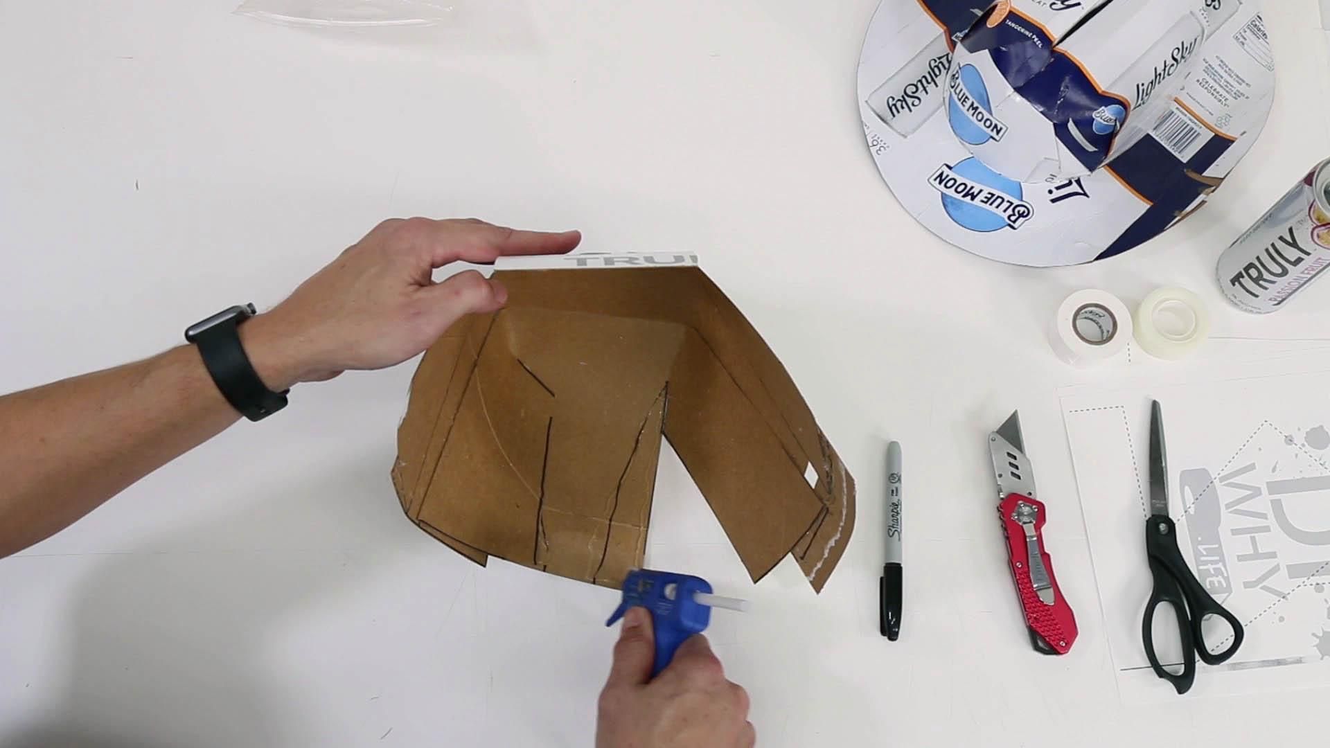 Beer Box Cardboard Cowboy Hat : 13 Steps (with Pictures) - Instructables