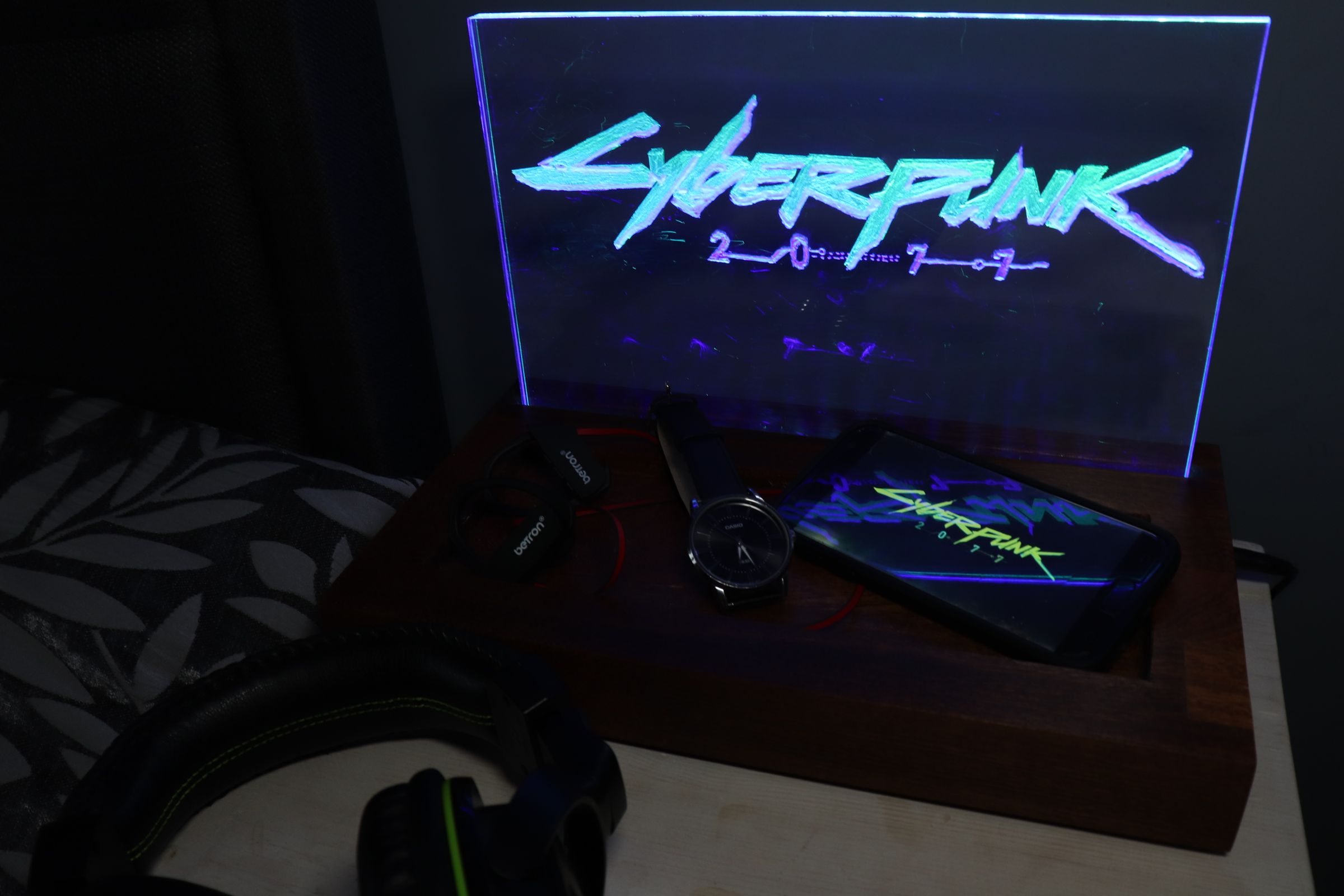Cyberpunk 2077 Themed LED Light : 10 Steps (with Pictures) - Instructables