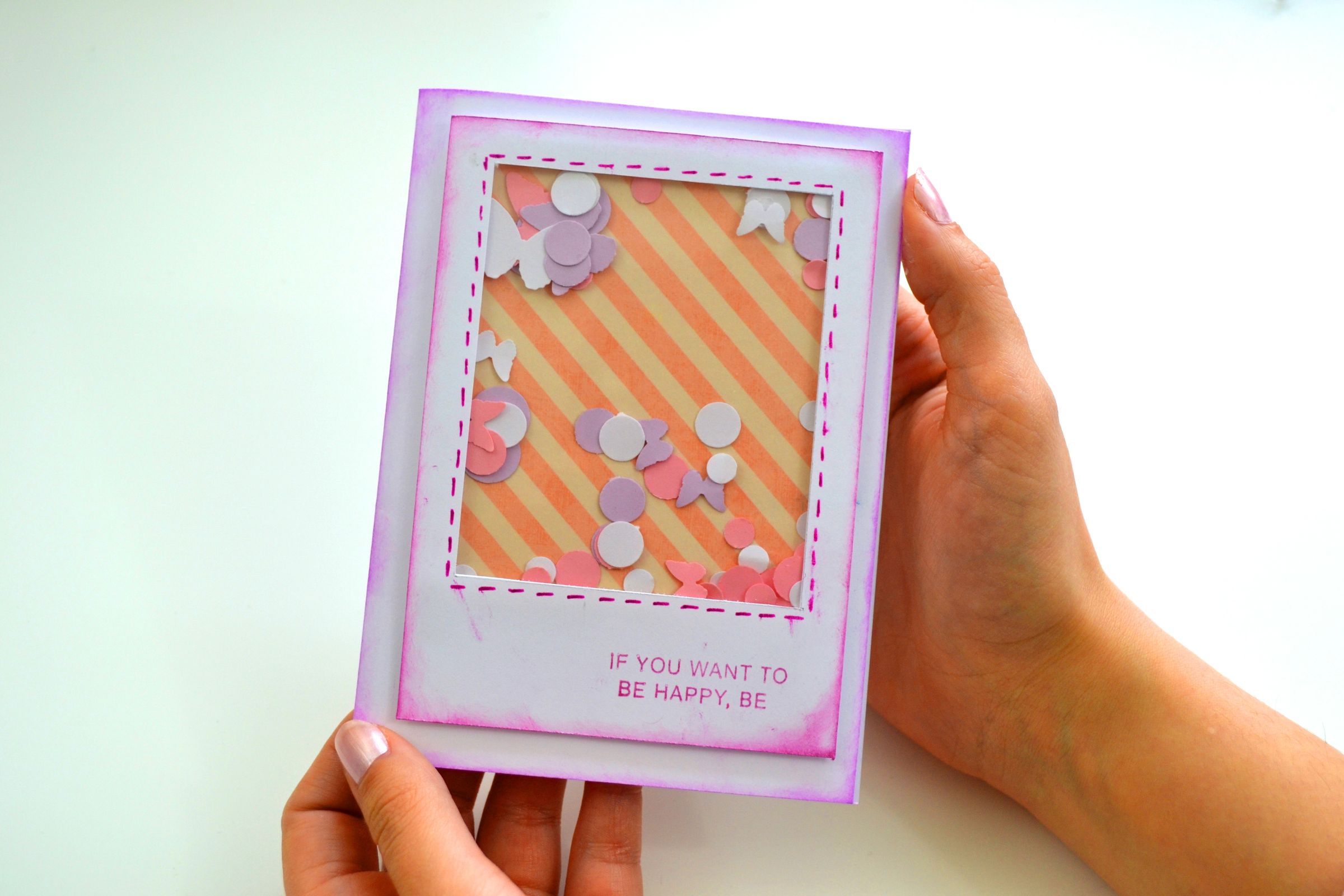 Shaker Card : 10 Steps (with Pictures) - Instructables