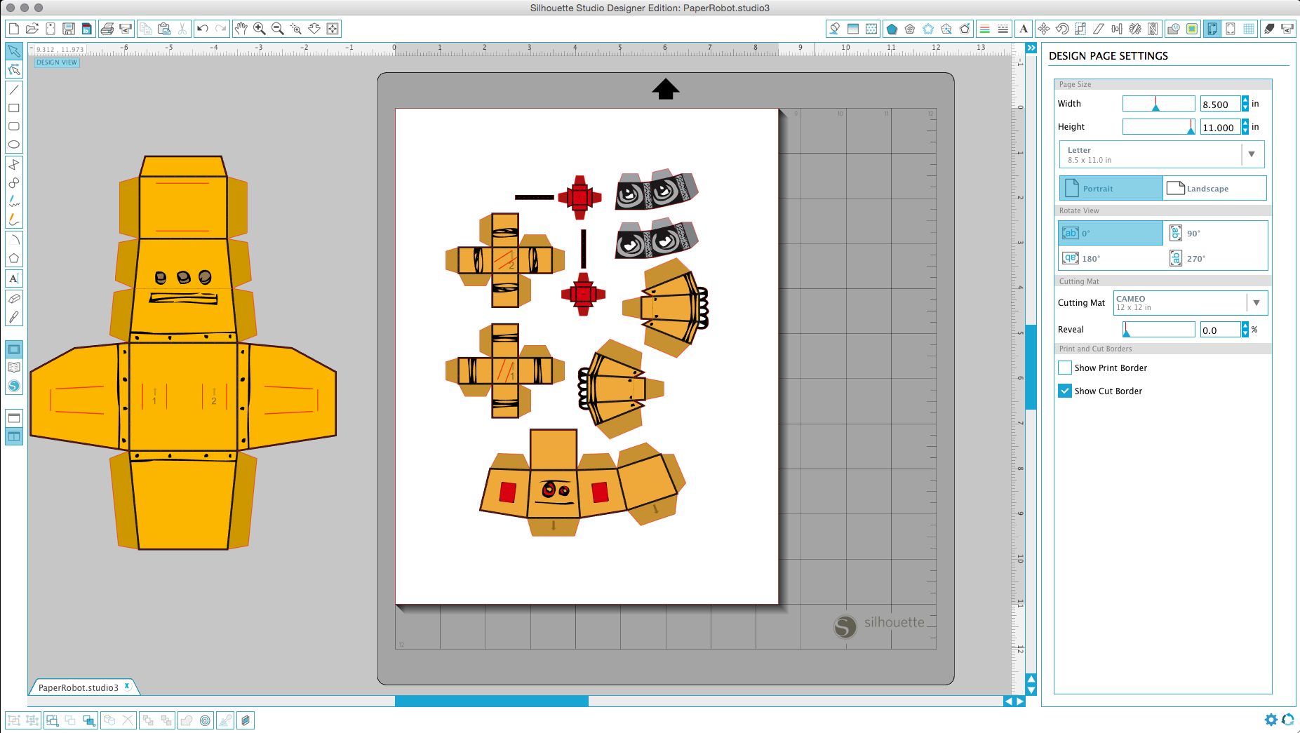 Print & Cut 3D Robot : 5 Steps (with Pictures) - Instructables