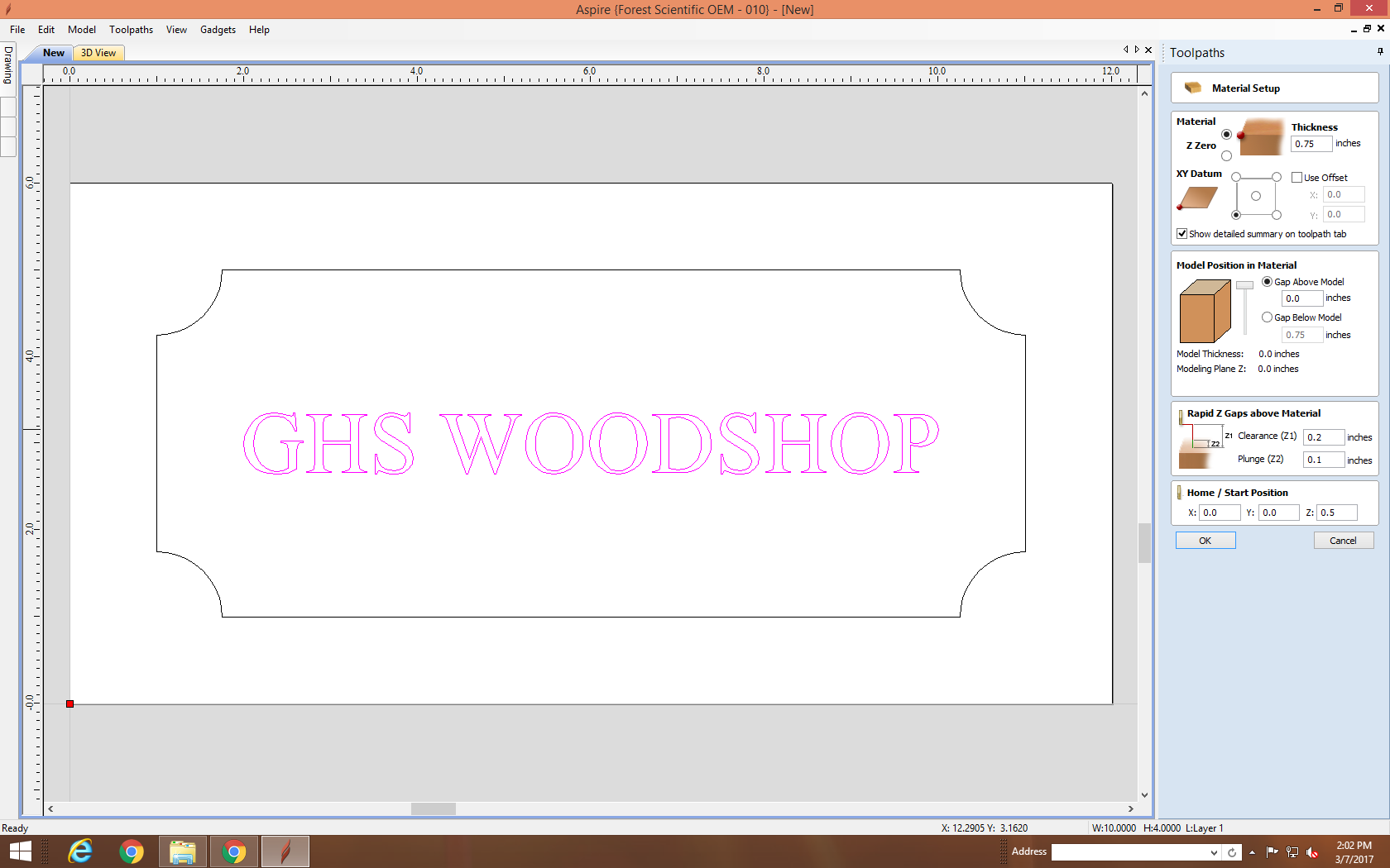 CNC Plaque Tutorial: Part One : 8 Steps (with Pictures) - Instructables