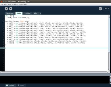 3D Wireframe Engine Using Processing : 8 Steps (with Pictures ...
