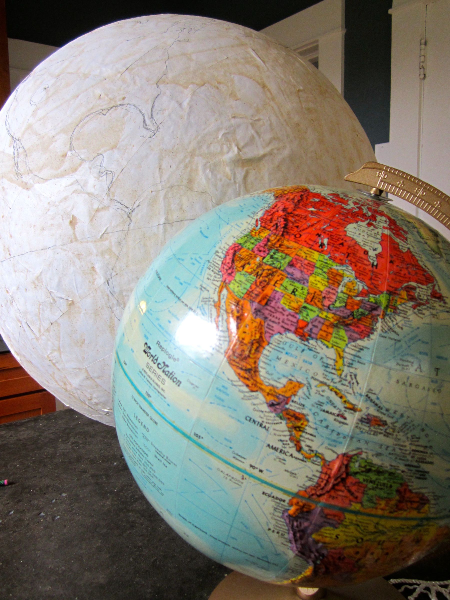 Globe Halloween Costume/Geography Lesson : 7 Steps (with Pictures ...