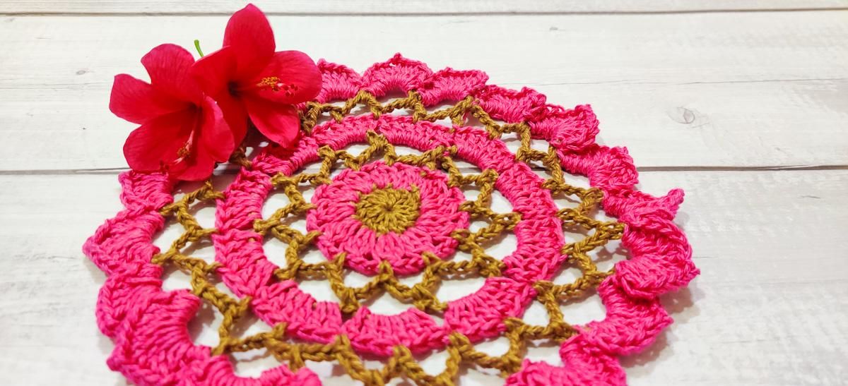 Ruffled Mini Flower Doily : 10 Steps (with Pictures) - Instructables