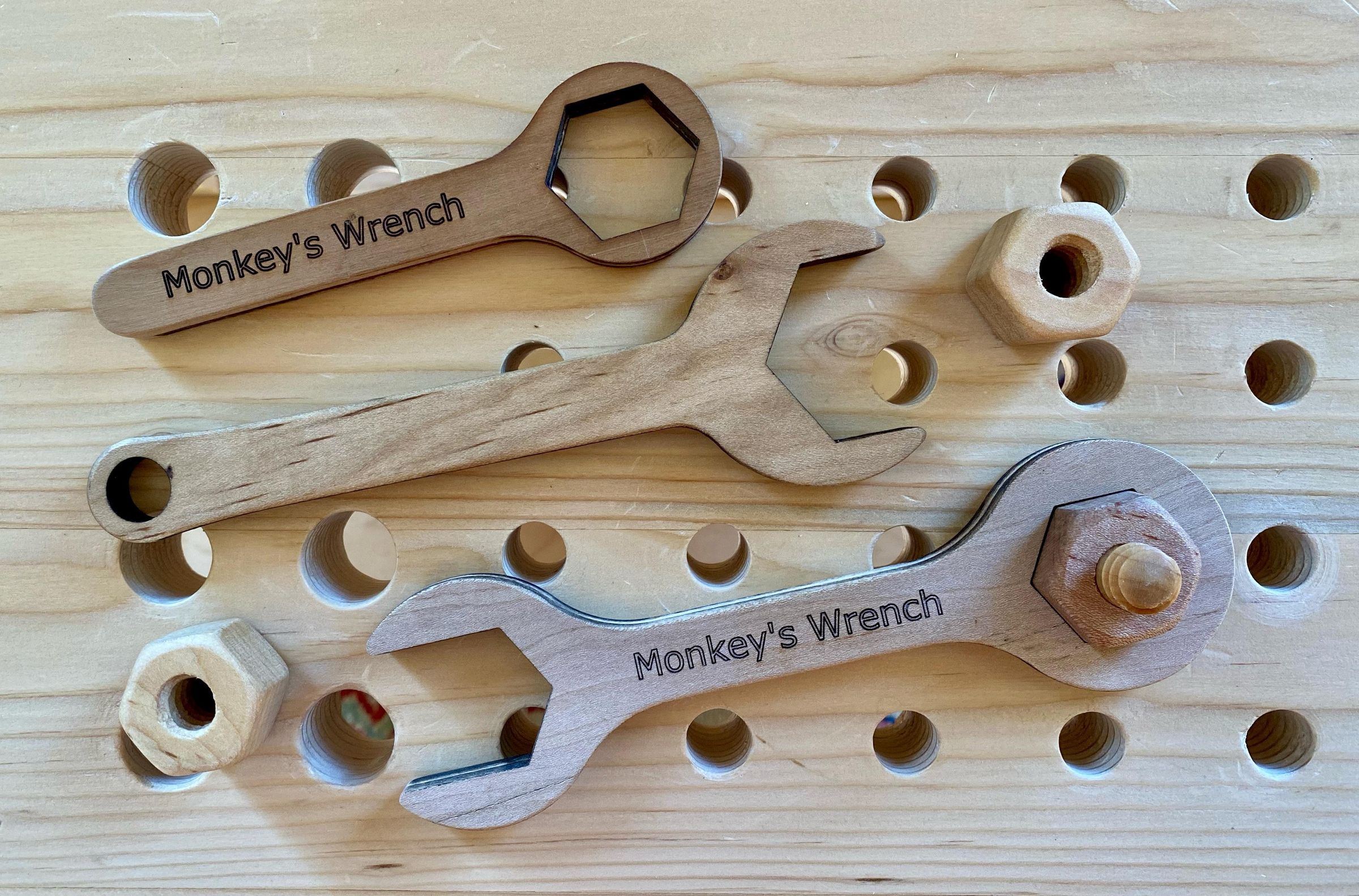 Toy Workbench With Lots of Wooden Tools : 16 Steps (with Pictures ...