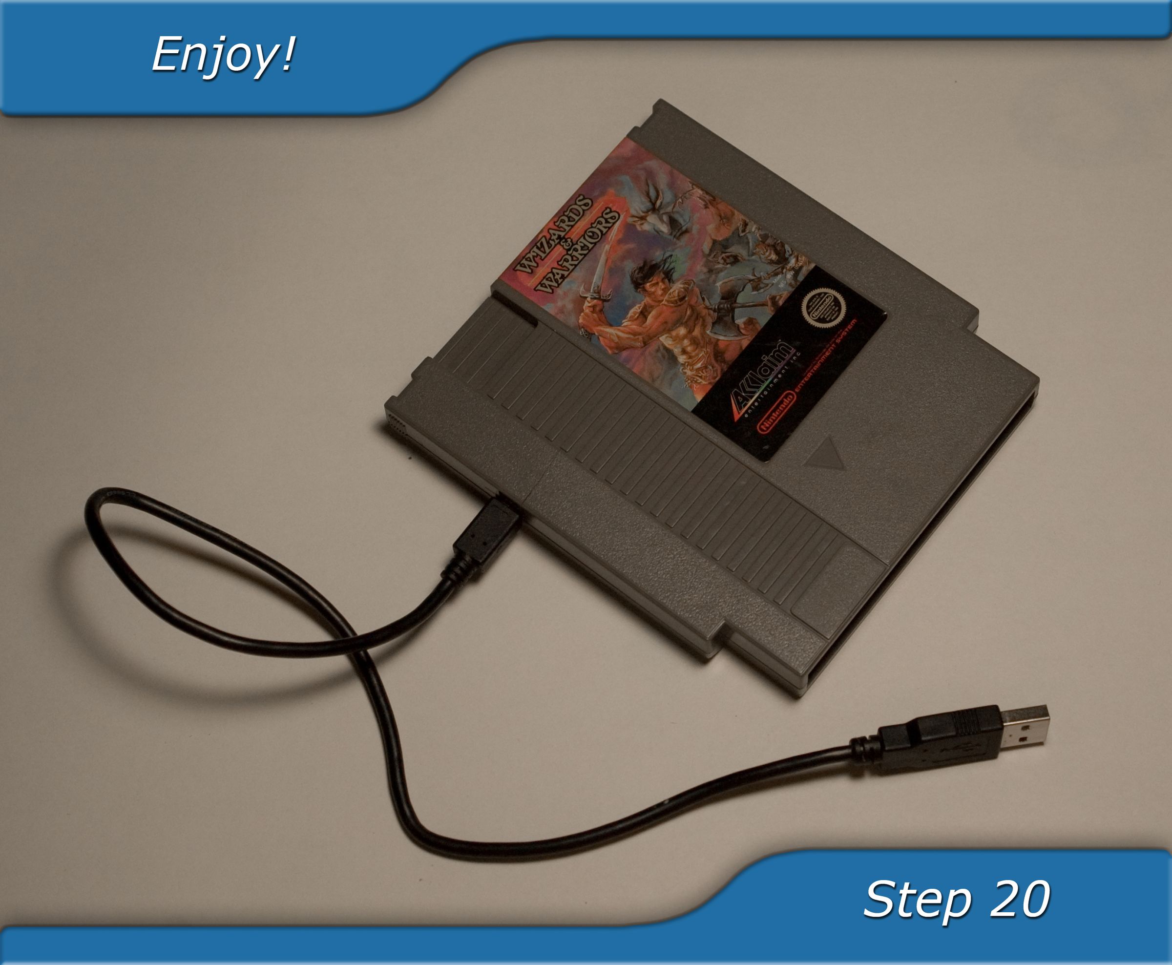How to Convert a NES Game Cartridge Into an External Hard Drive : 20 ...