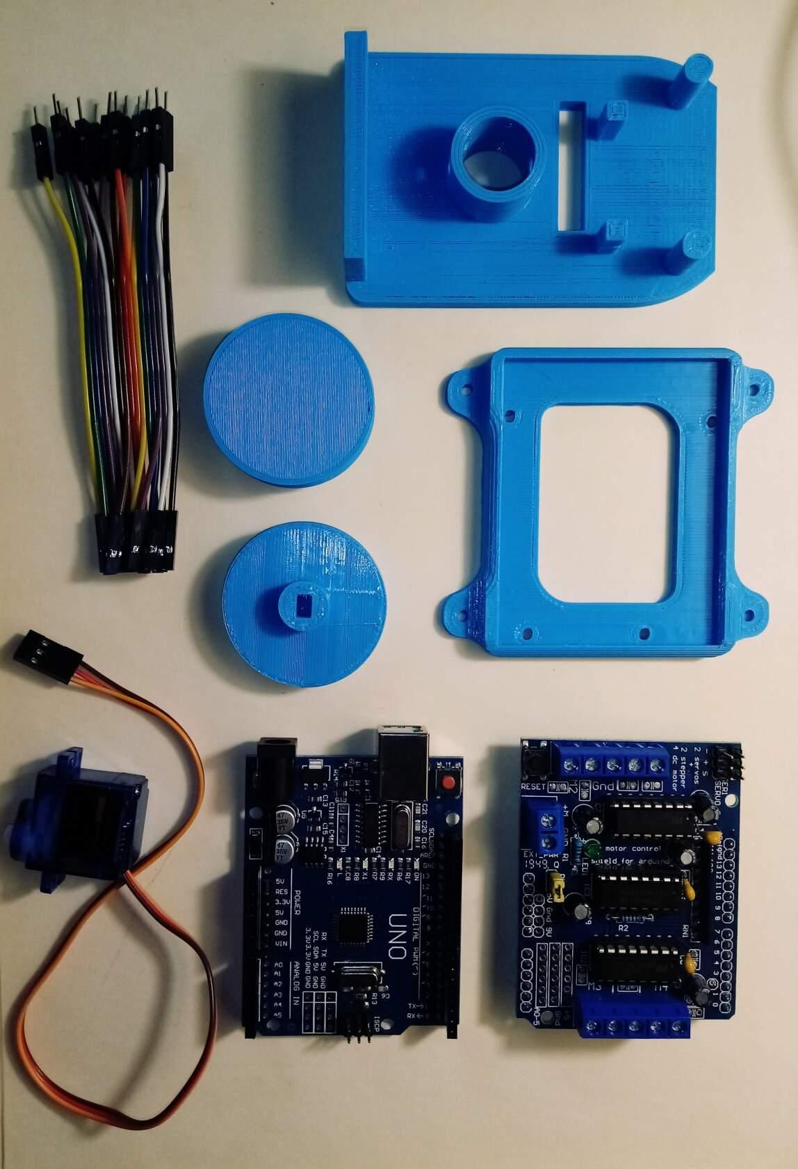 VERTICAL X-Y PLOTTER || DRAWING ROBOT || ARDUINO PLOTTER : 6 Steps ...