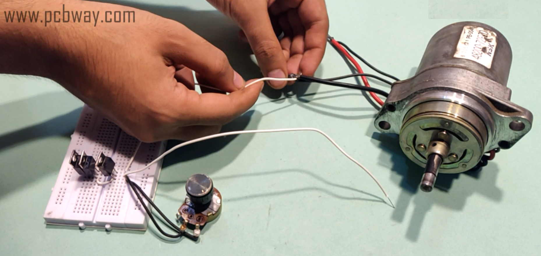 Simplest 12V 100W DC Motor Speed Controller : 3 Steps - Instructables