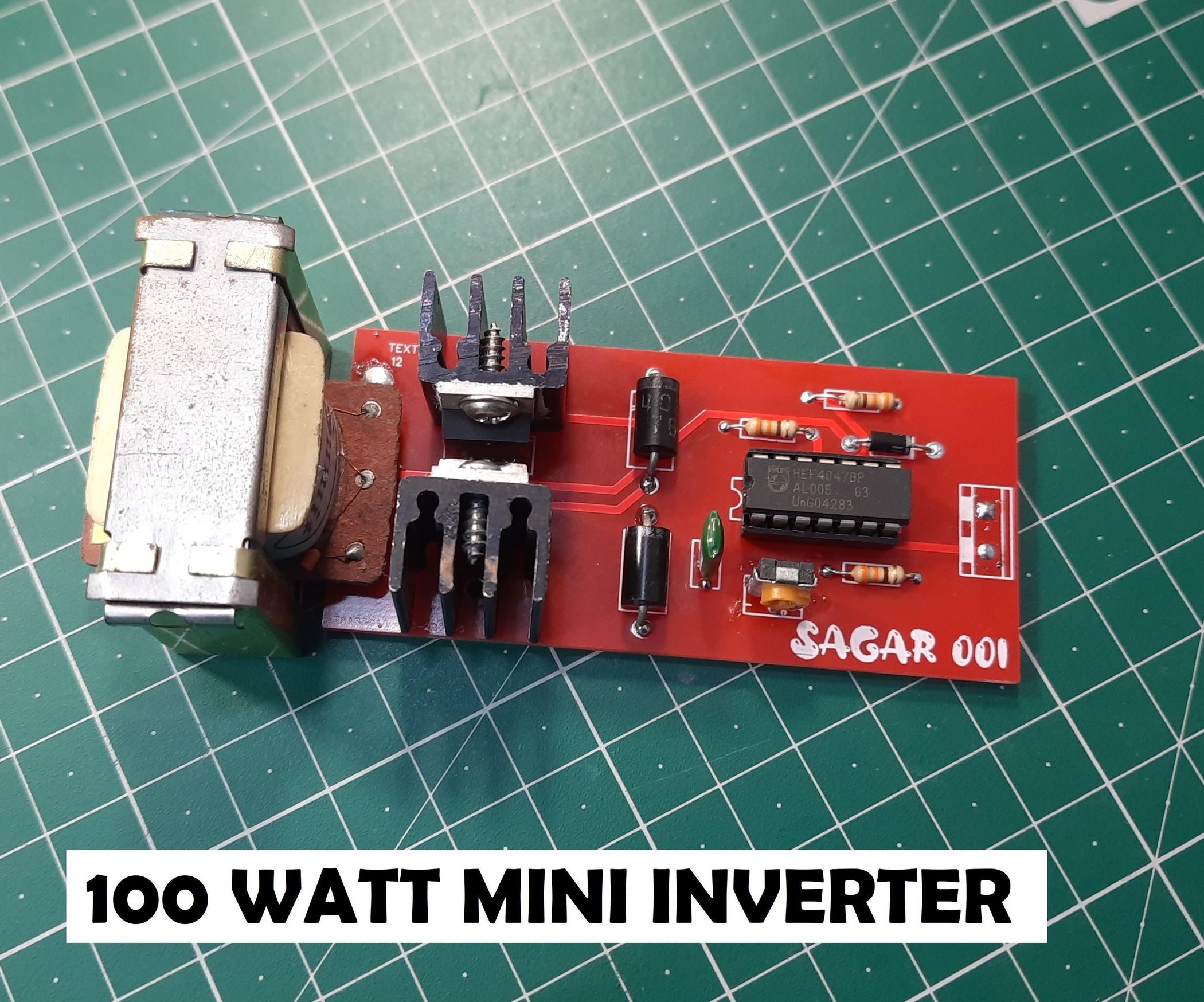 12v to 220v MOSFET Based Inverter Circuit : 7 Steps - Instructables