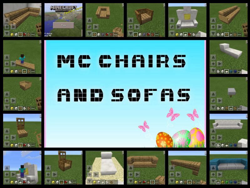 Minecraft Chairs and Sofas : 18 Steps - Instructables