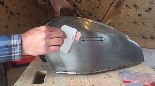 Repair a Motorcycle Gas Tank Dent or Ding With Bondo Filler - Instructables