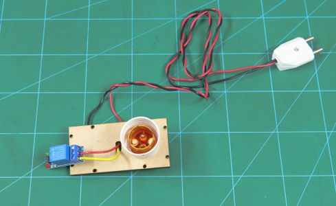 Make Voice Controlled Light Bulb Using Relay and Evive : 8 Steps (with ...