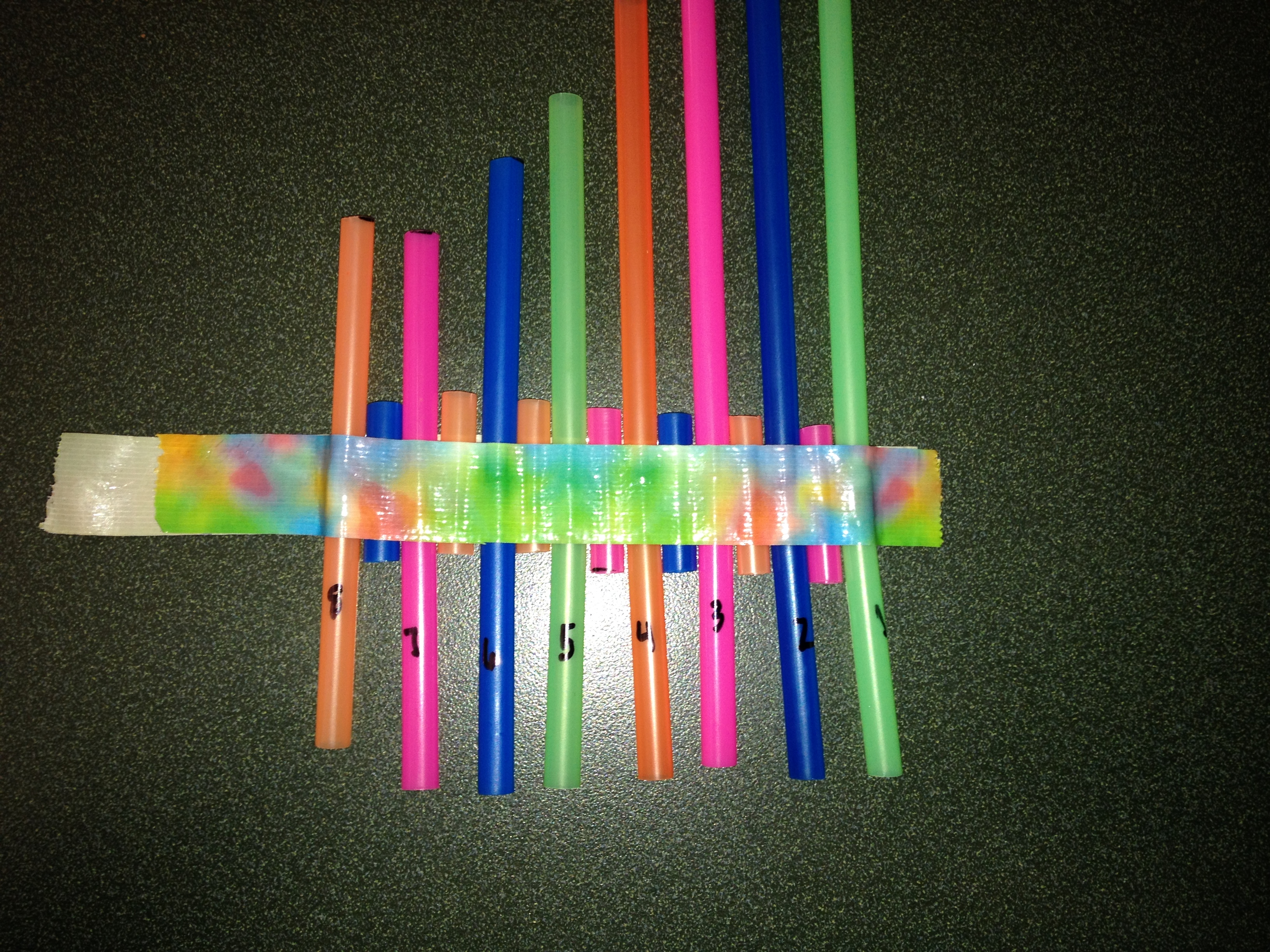Pan Pipe With Straws : 4 Steps - Instructables