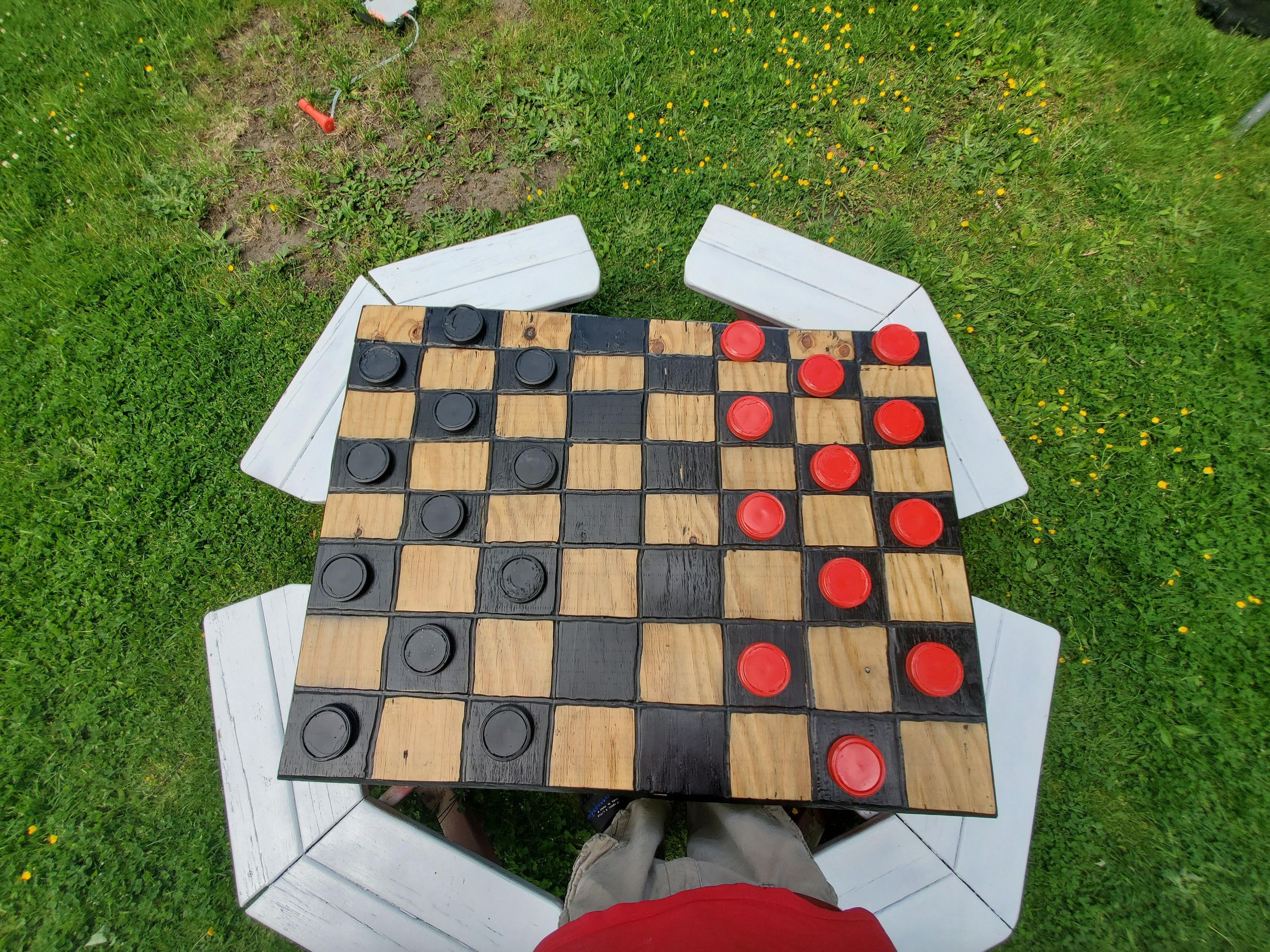 Checkers Board Table Top : 8 Steps (with Pictures) - Instructables