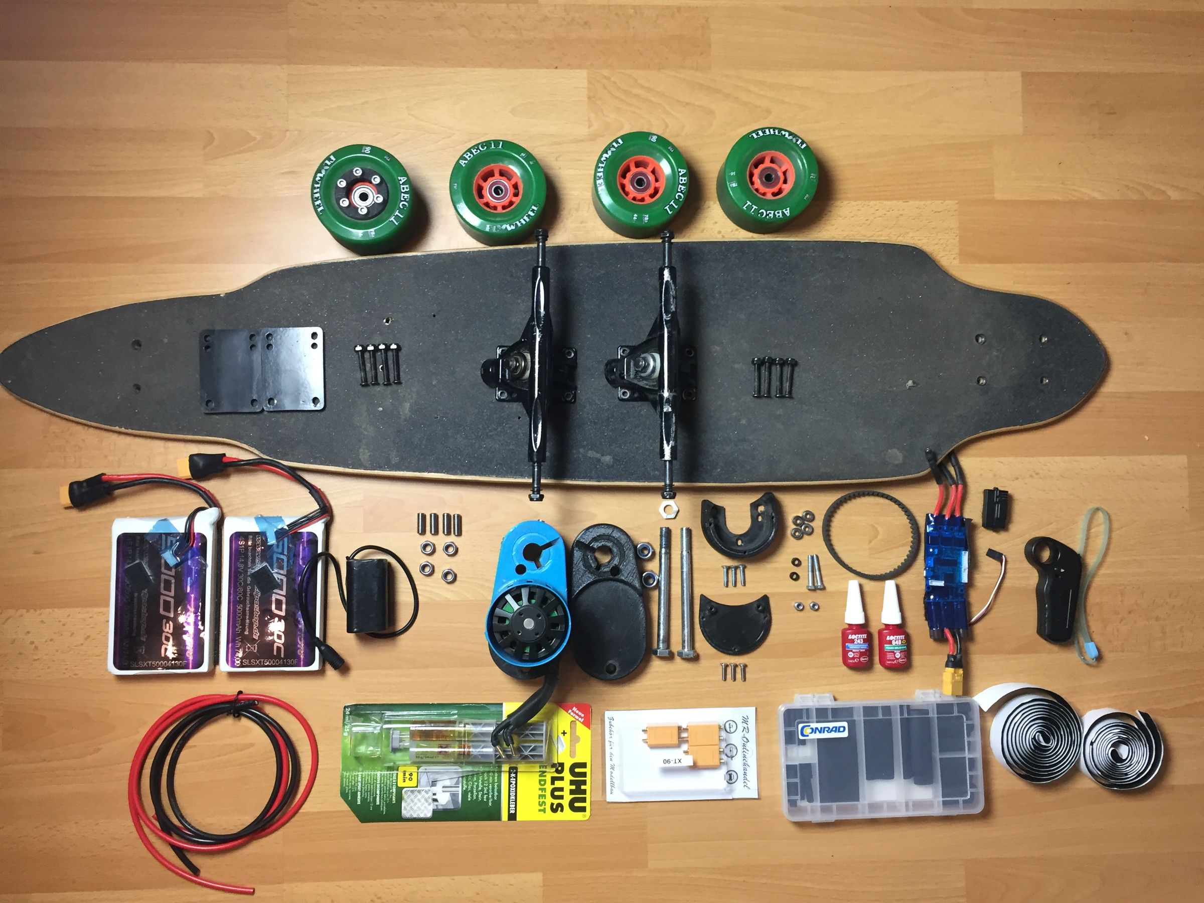3D-Printed Electric Longboard : 8 Steps (with Pictures) - Instructables
