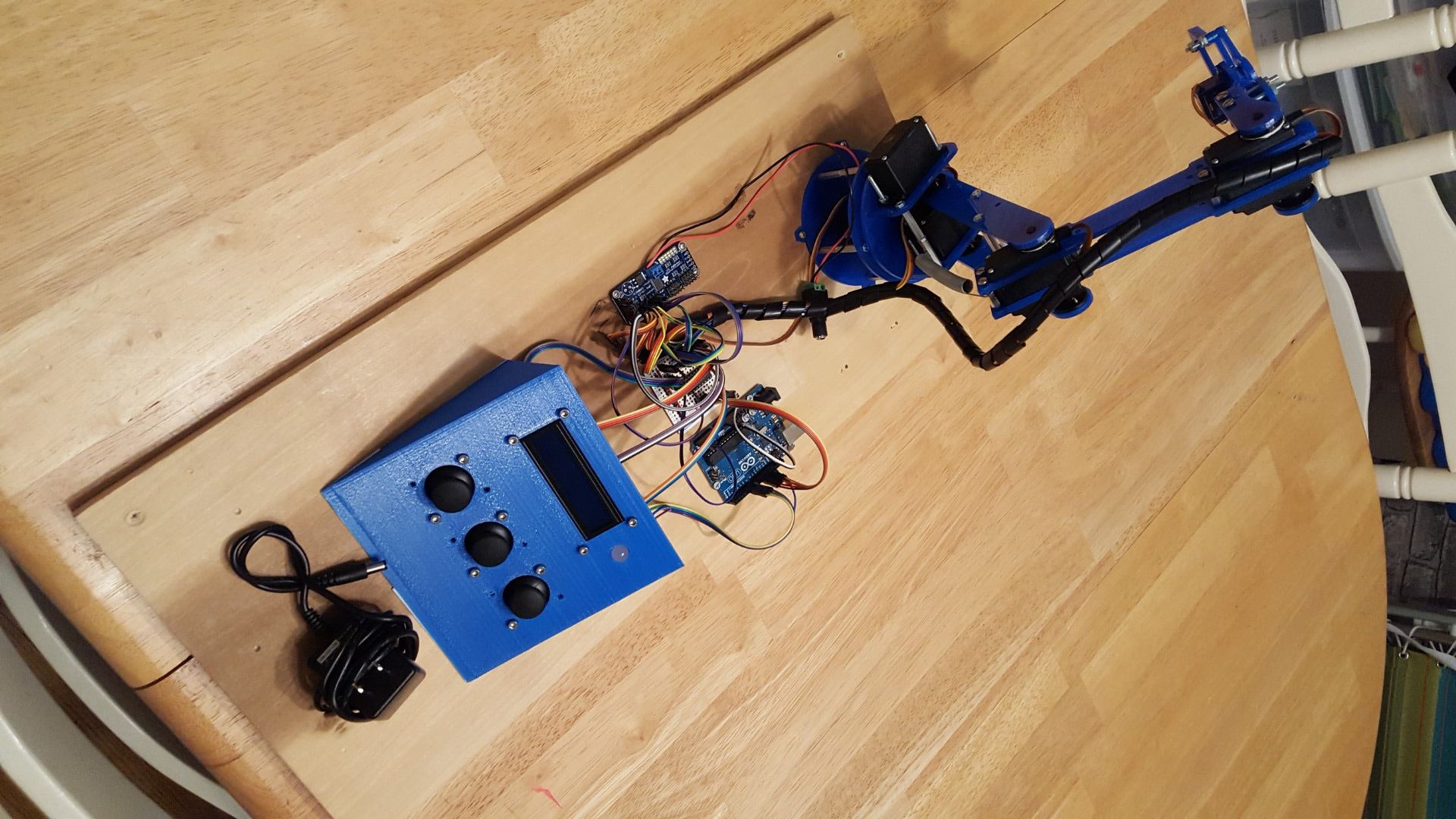 Arduino Controlled Robotic Arm W/ 6 Degrees of Freedom : 5 Steps (with ...