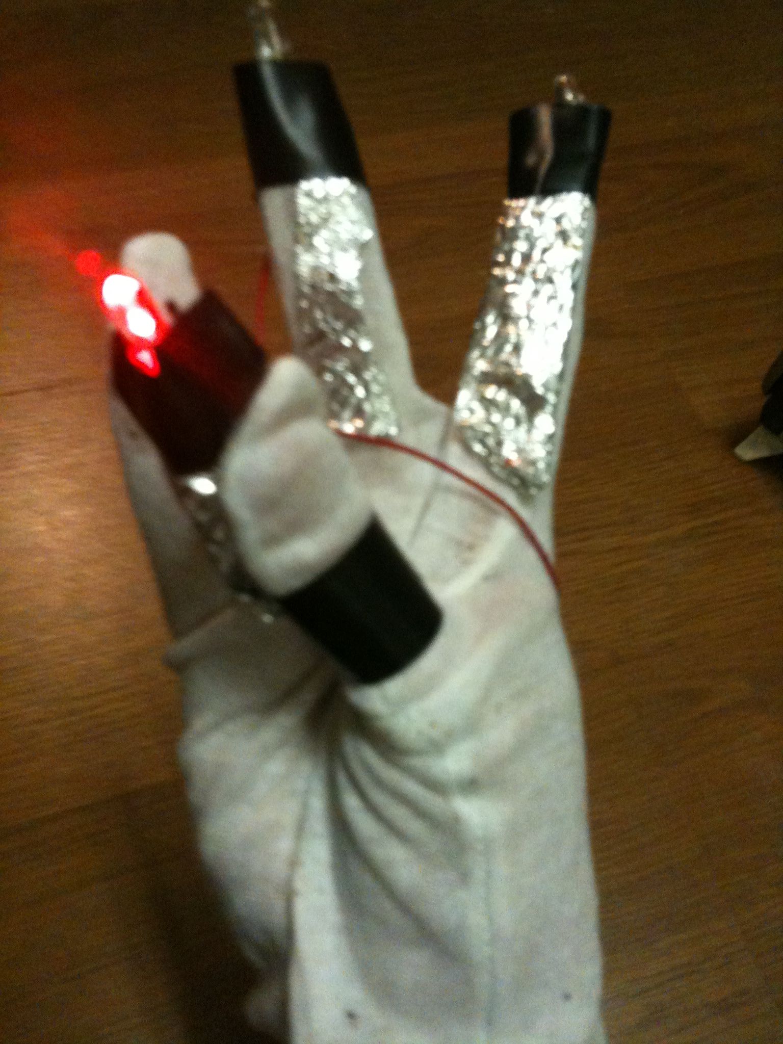 Cyborg Light Painting Gloves! (an Easy LED Switch) : 6 Steps ...