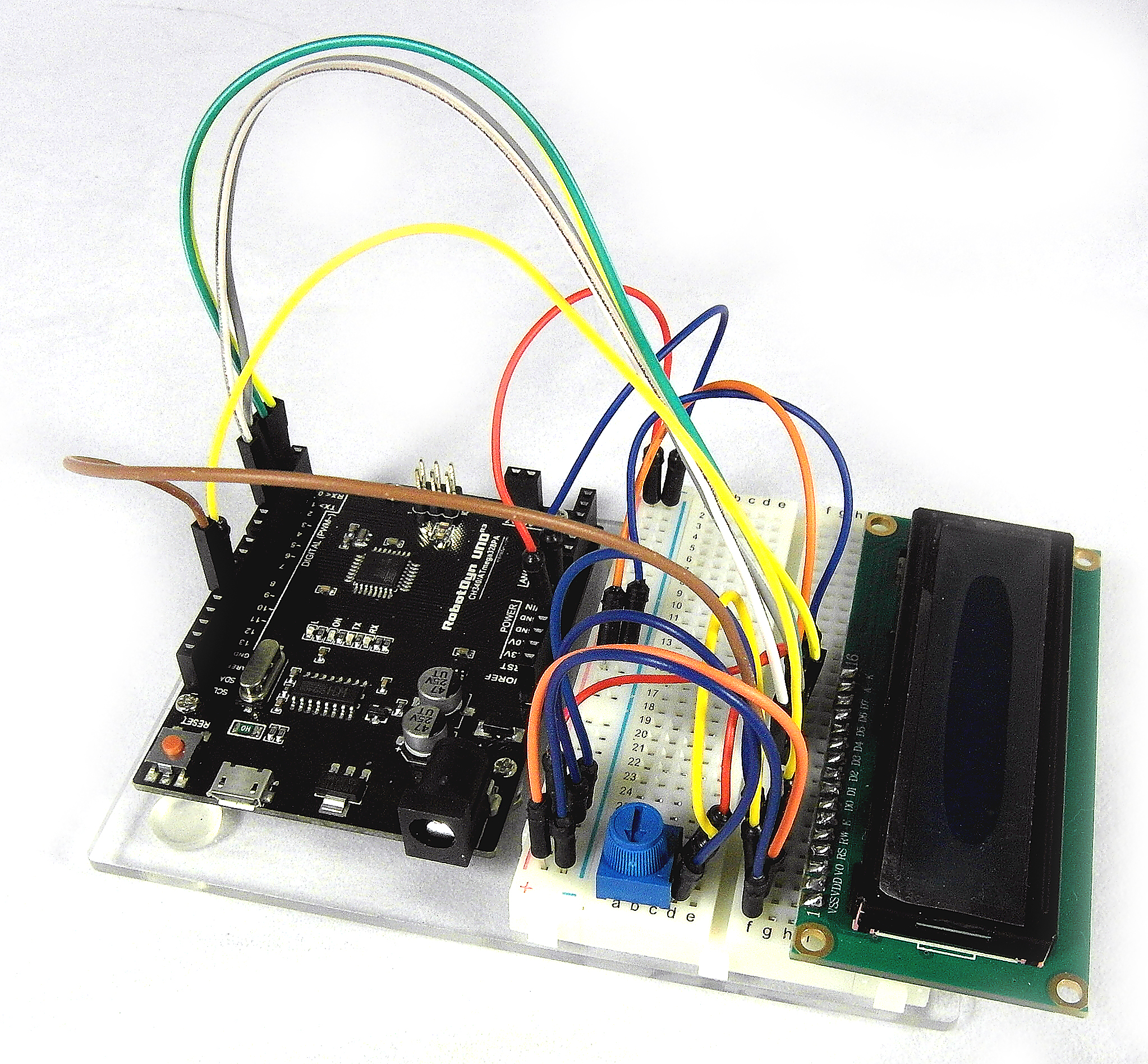 Scroll Single LCD Line : 4 Steps (with Pictures) - Instructables