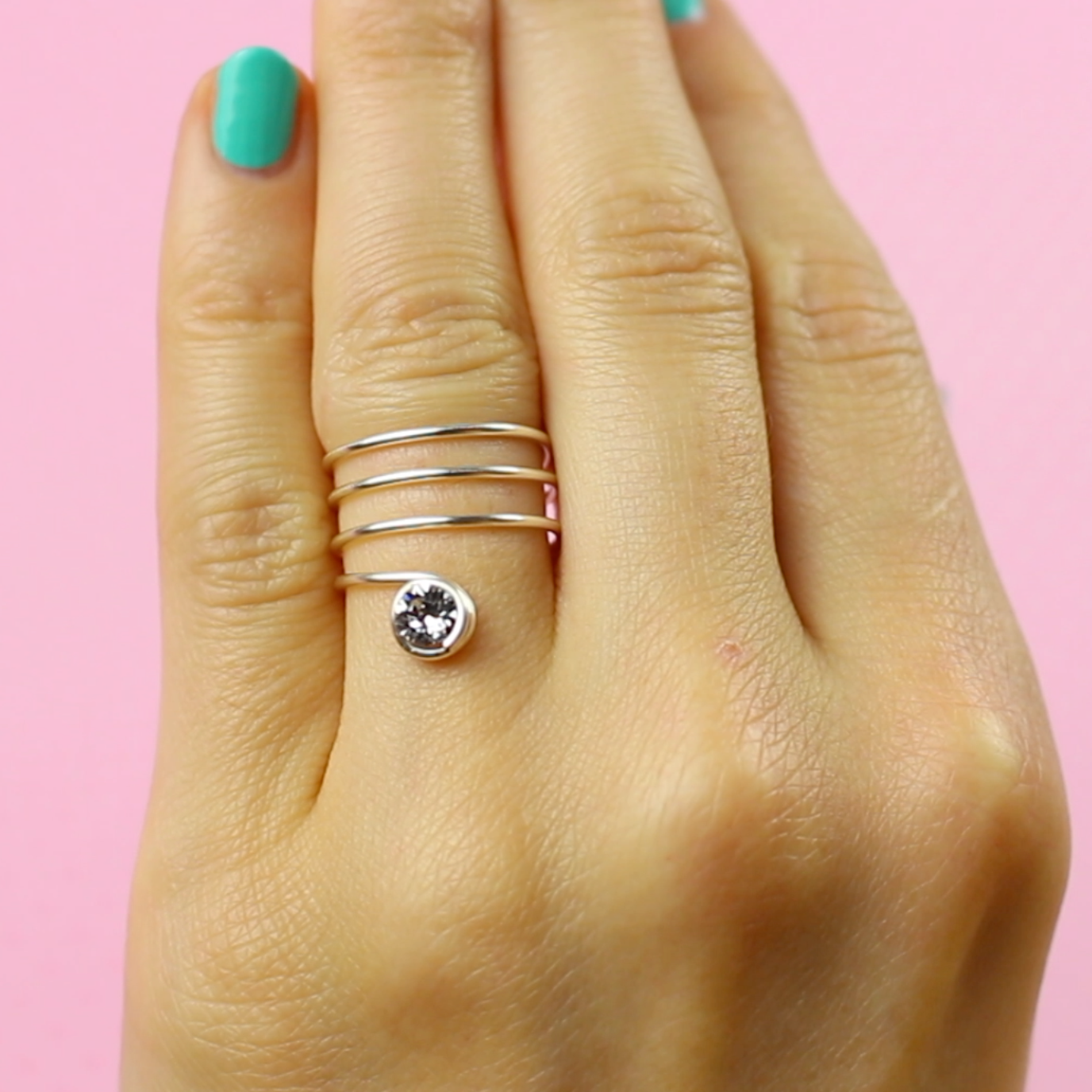DIY Rings - Galaxy, Diamond, Opal.. No Tools! : 6 Steps (with Pictures ...