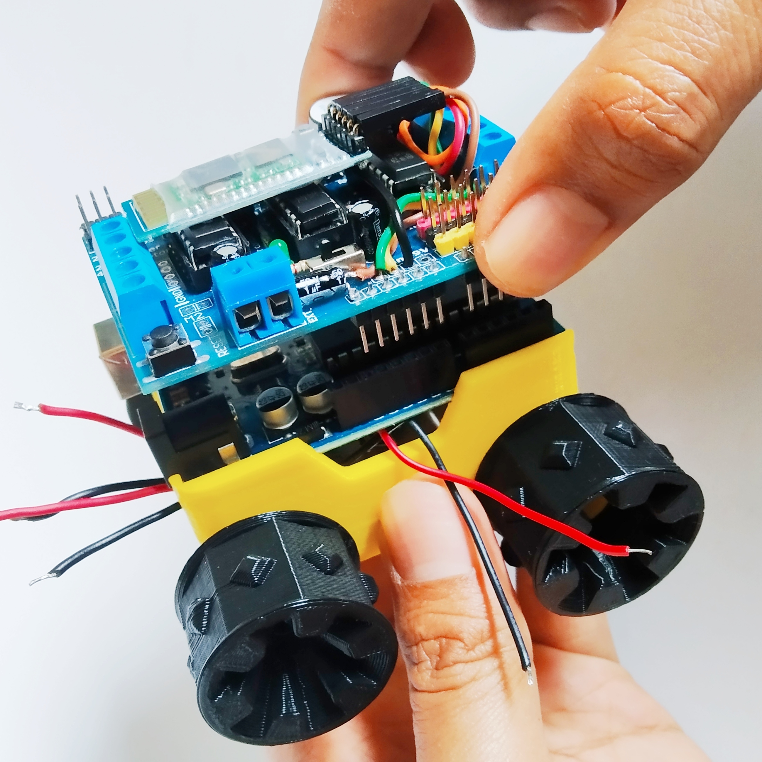 How to Build SMARS Robot - Arduino Smart Robot Tank Bluetooth : 16 ...