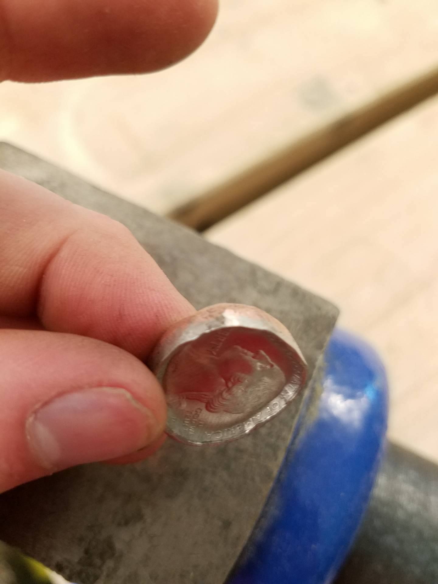 How to Make a Ring From a Coin : 6 Steps (with Pictures) - Instructables