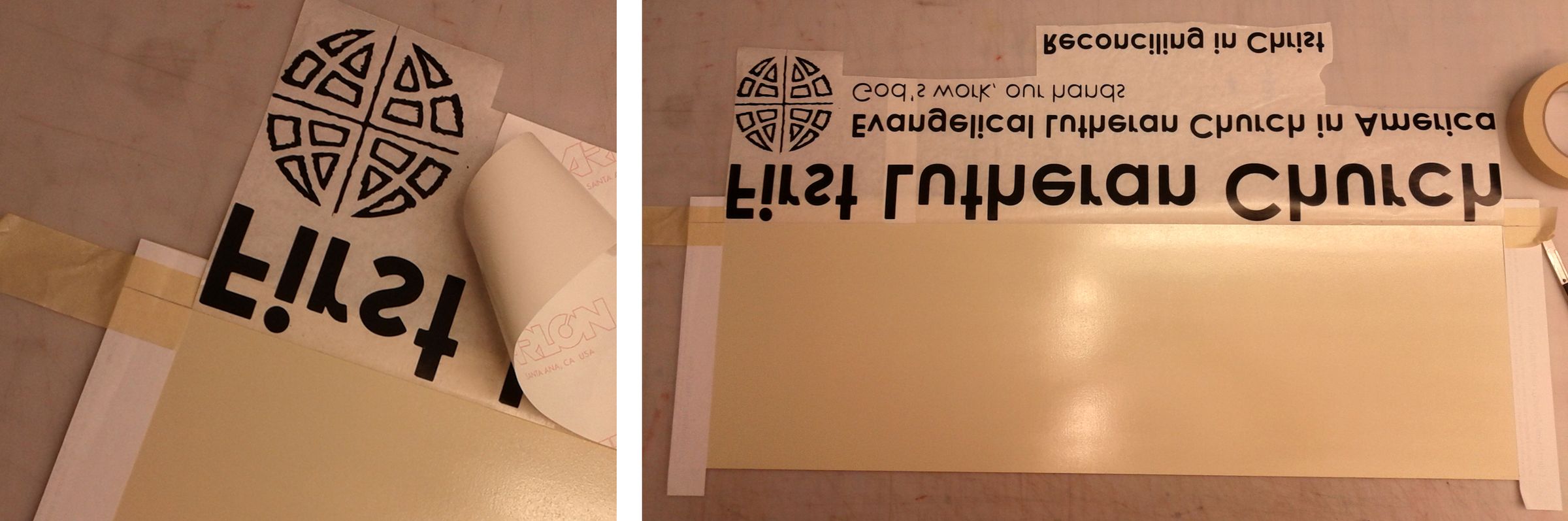 Positioning Vinyl Lettering: Getting It Straight - I Made It at the ...