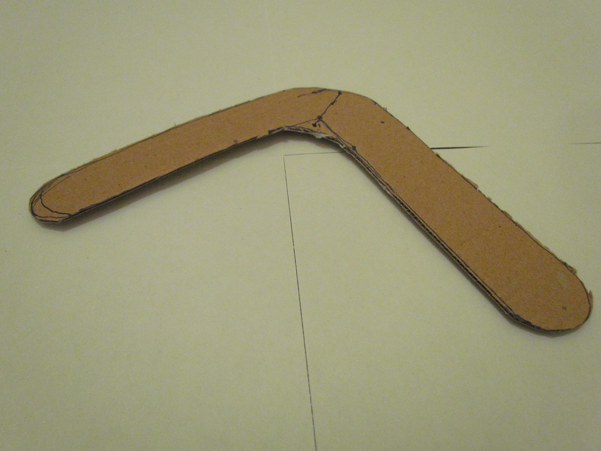 DIY Cardboard Boomerang! : 13 Steps - Instructables