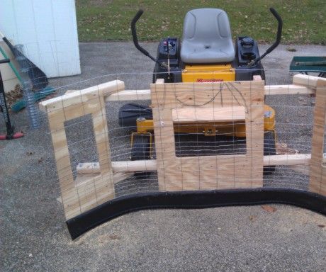 Leaf Plow for Zero Turn Mower : 7 Steps (with Pictures) - Instructables