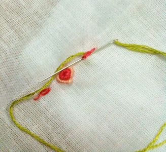 Bullion Rose and Rose Bud : 4 Steps (with Pictures) - Instructables