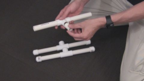 Build a Versatile PVC Light Stand for Under $5 : 8 Steps - Instructables