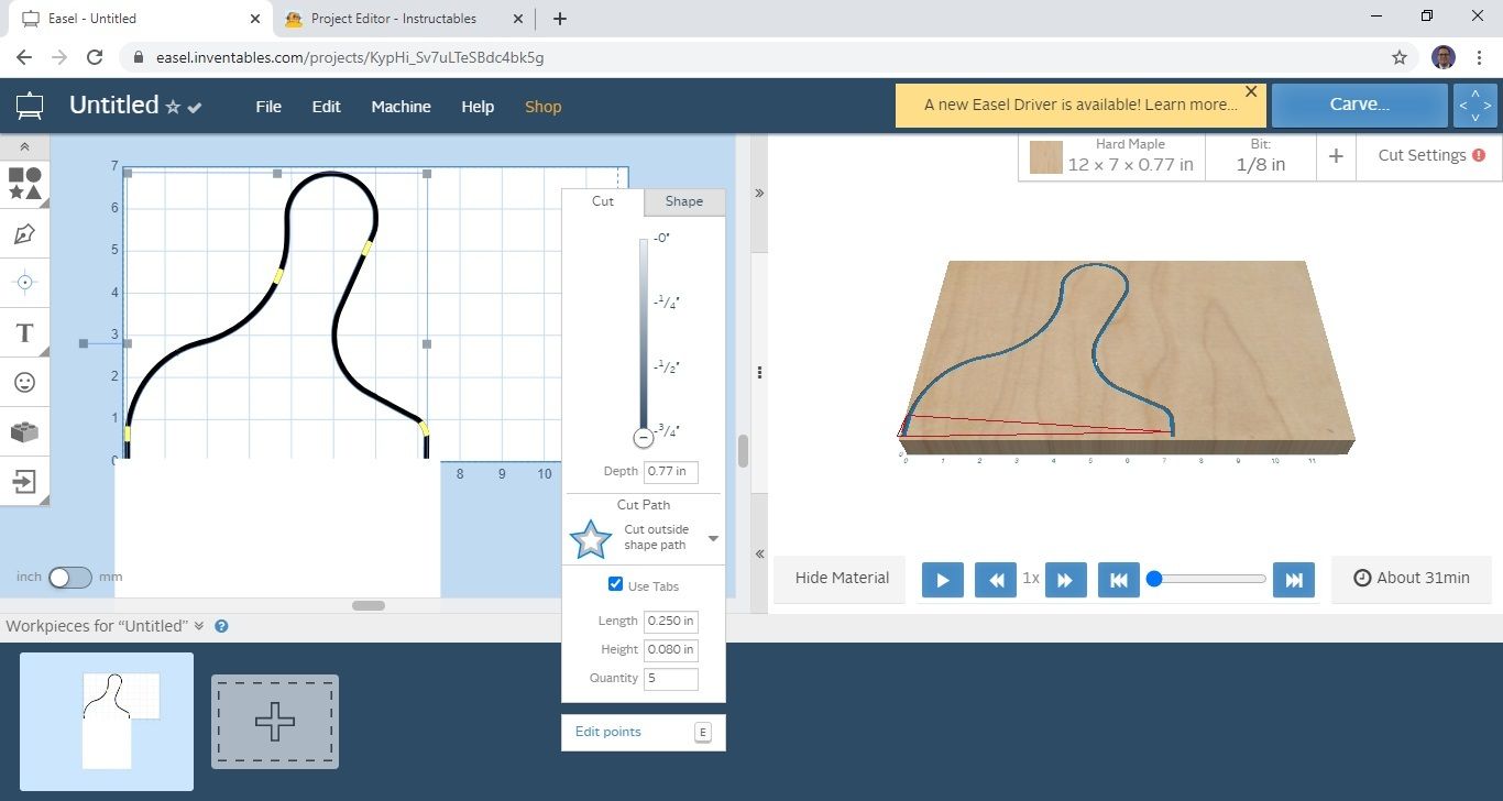 Simple CNC Cutting Board. : 7 Steps (with Pictures) - Instructables