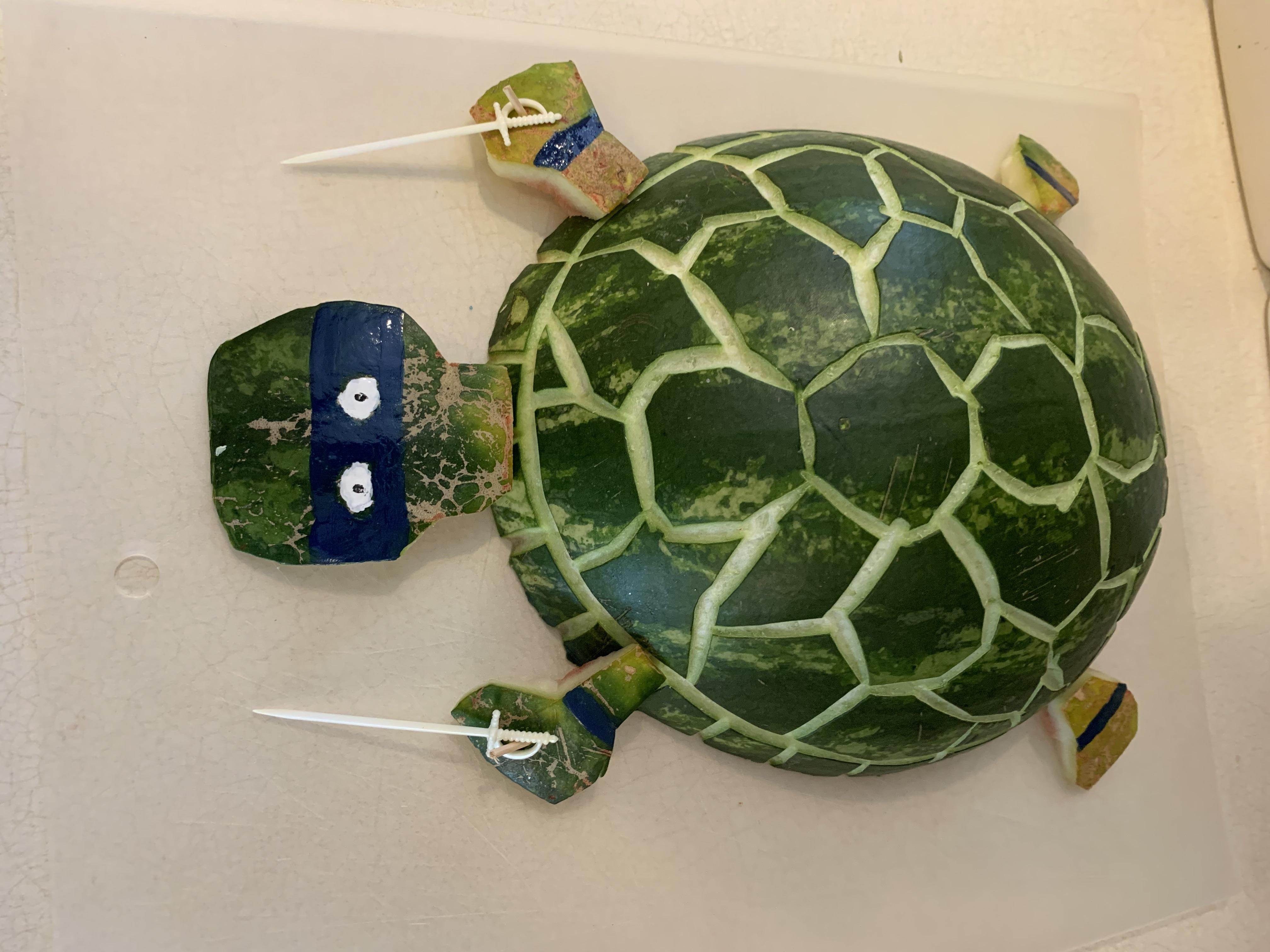 TMNT Watermelon Turtle : 5 Steps (with Pictures) - Instructables