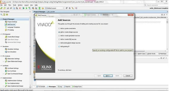 How to Use Verilog and Basys 3 to Do 3 Bit Binary Counter : 11 Steps - Instructables
