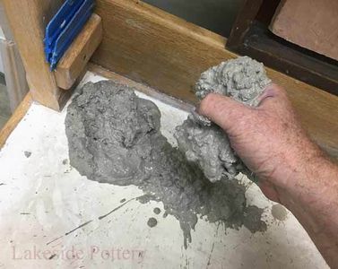 How to Reconstitute and Recycle Bone Dry Block of Clay and Reclaiming ...