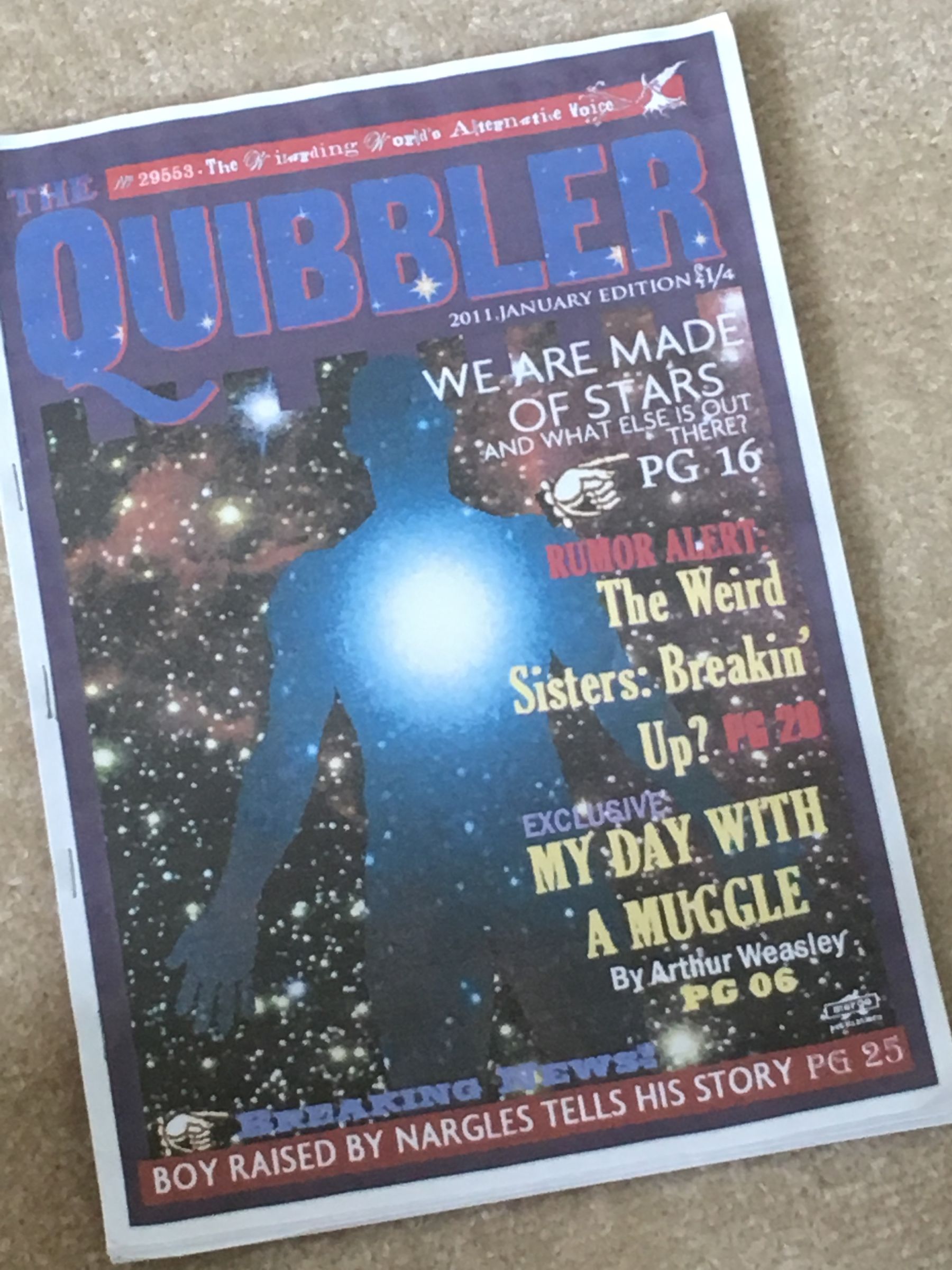Make Your Own Quibbler Magazine : 5 Steps (with Pictures) - Instructables