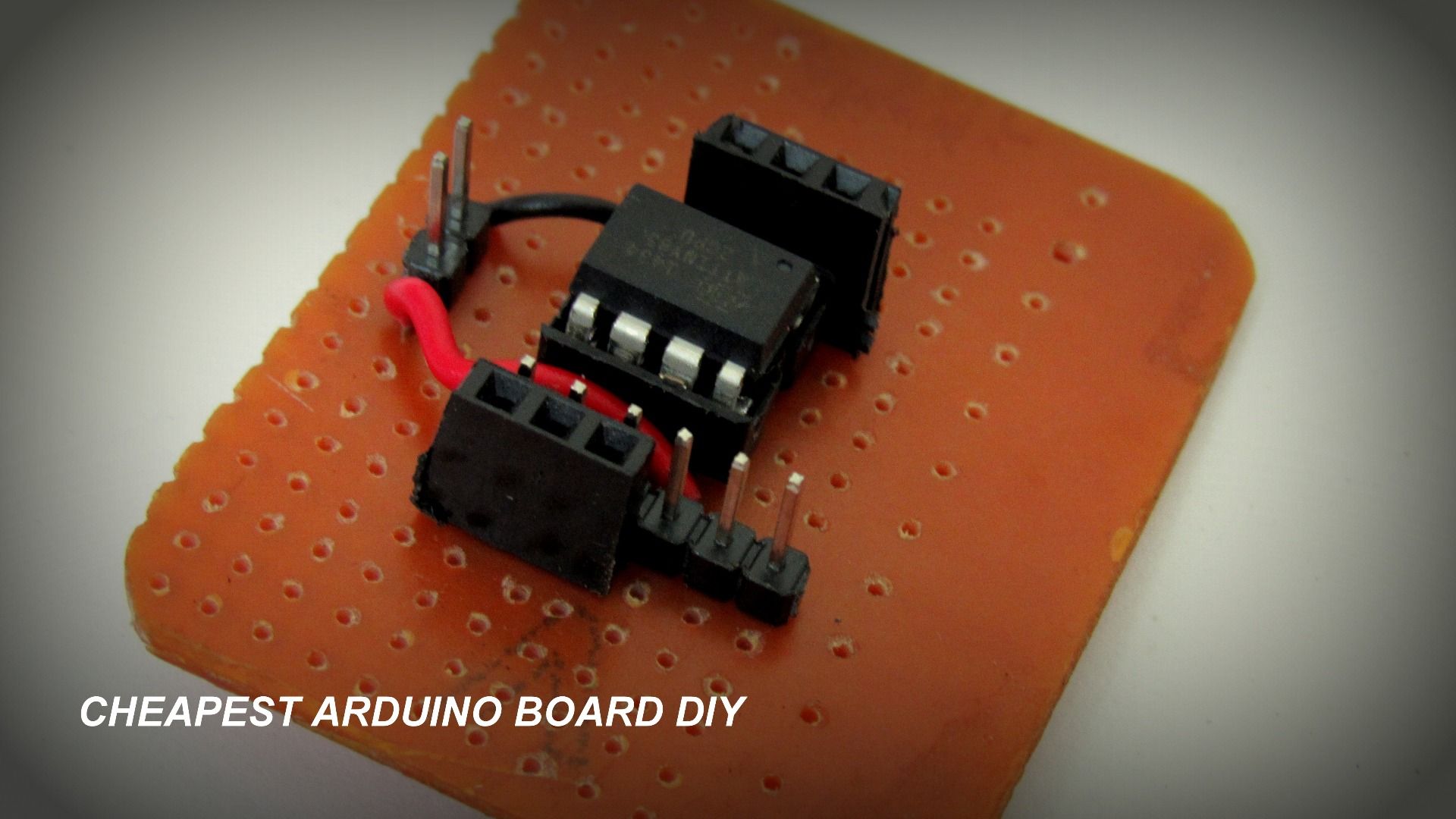 How to Make a Cheap Attiny Arduino Board : 4 Steps (with Pictures) - Instructables