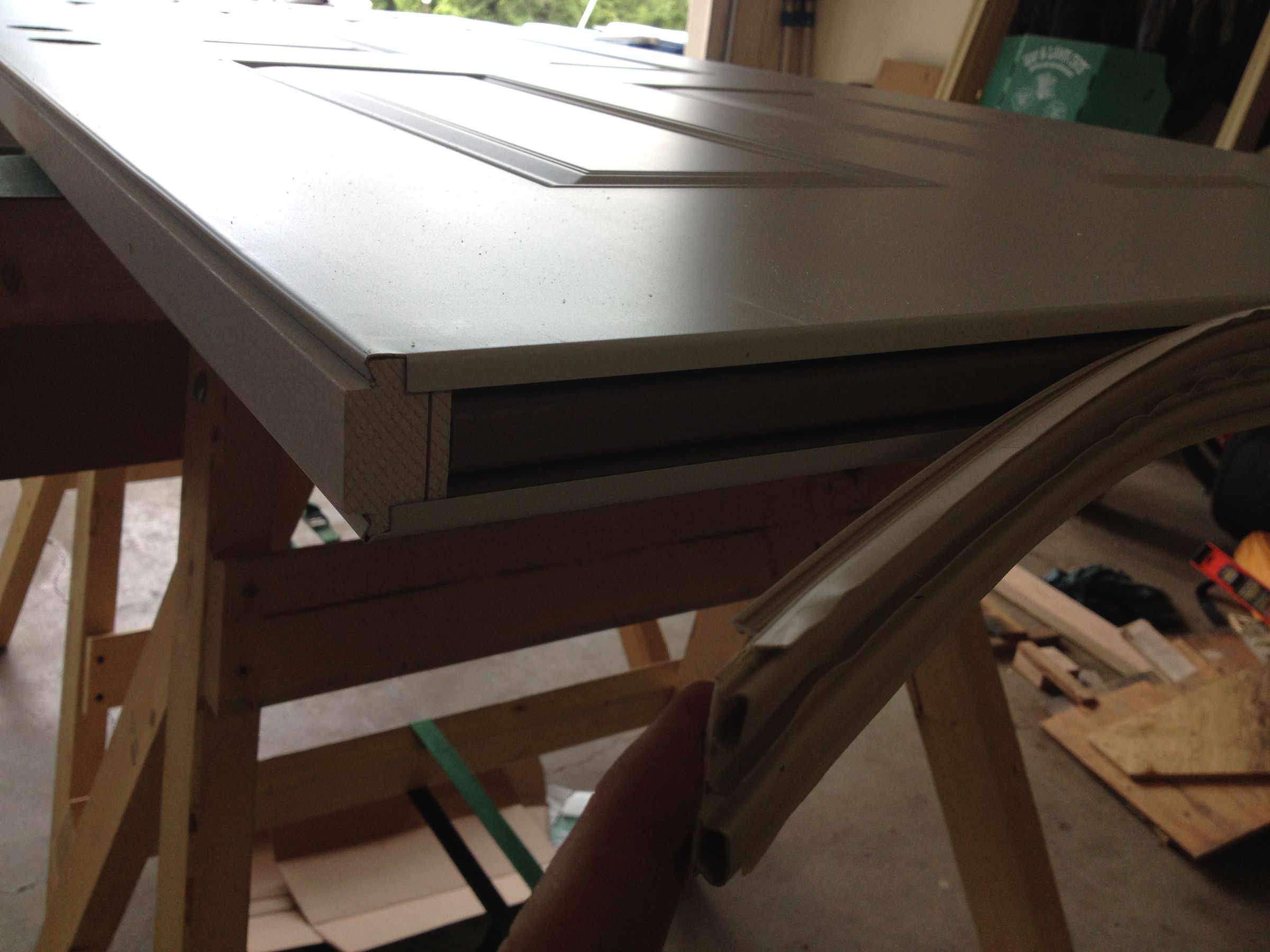 How to Cut and Resize a Steel Clad Entry Door : 5 Steps - Instructables