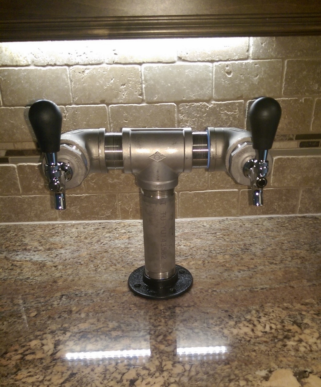 DIY Stainless Steel Pipe Draft Beer Tower : 13 Steps (with Pictures ...